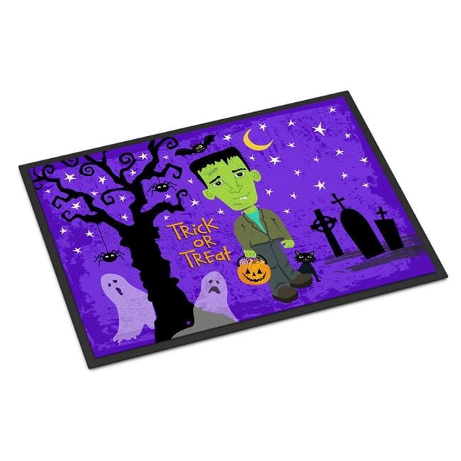 Halloween Frankie Frankenstein Indoor or Outdoor Mat - 24 x 36 ...