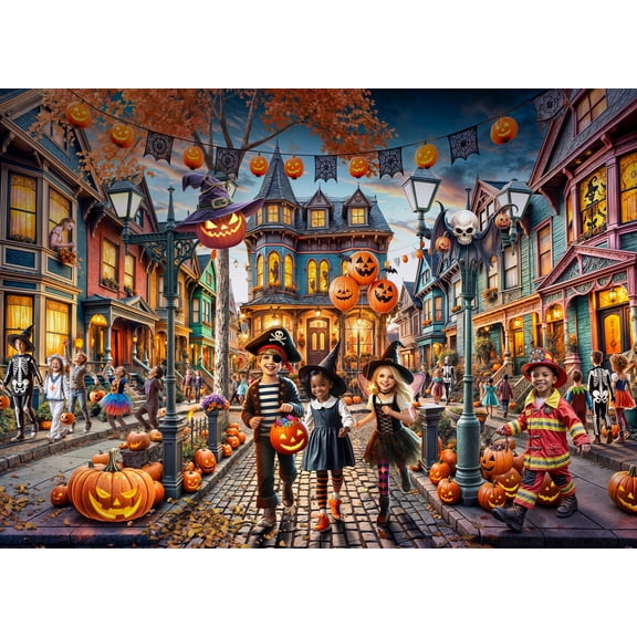 Halloween Puzzles 1000 Pieces