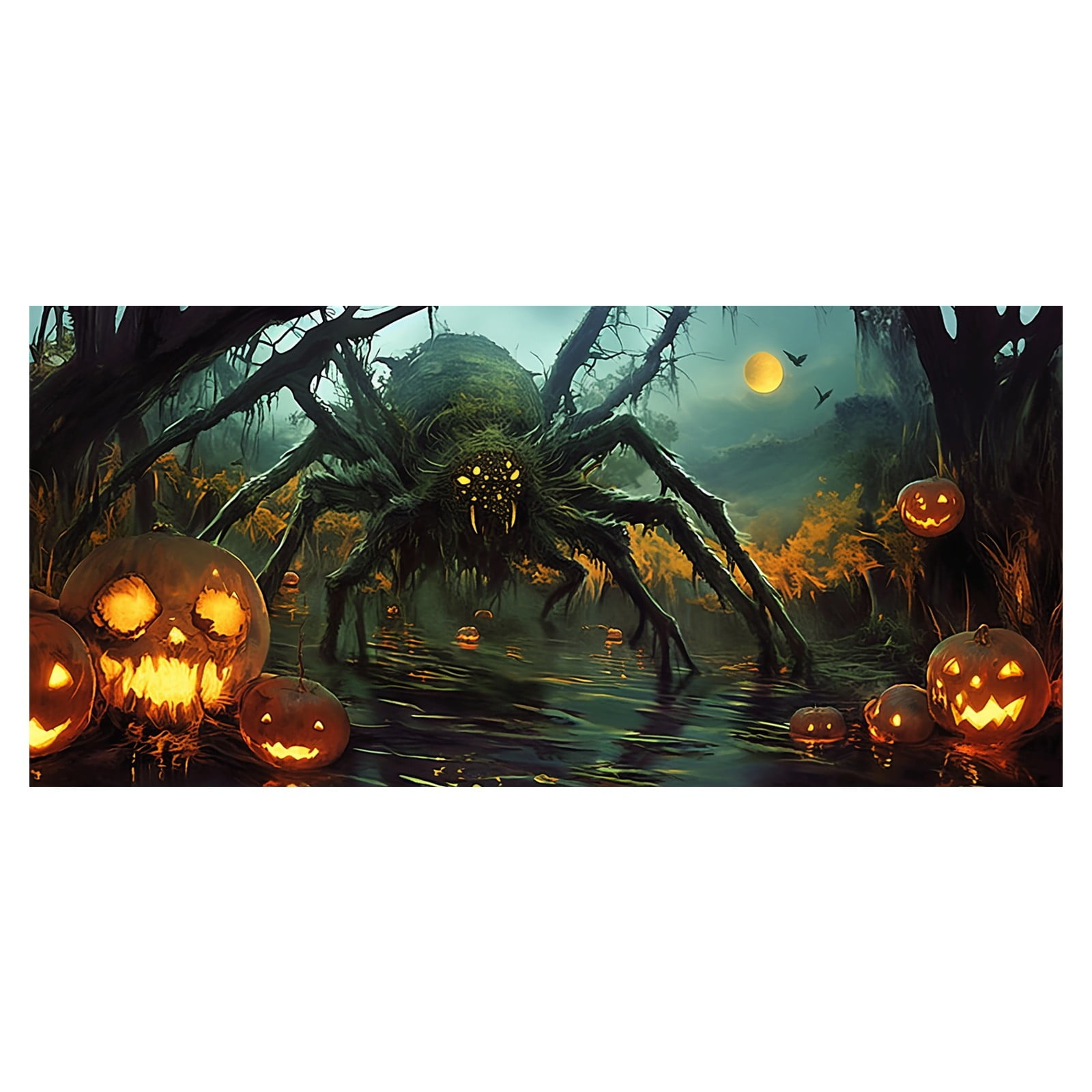 Halloween Garage Banner Featuring Exquisite Design and Durable ...