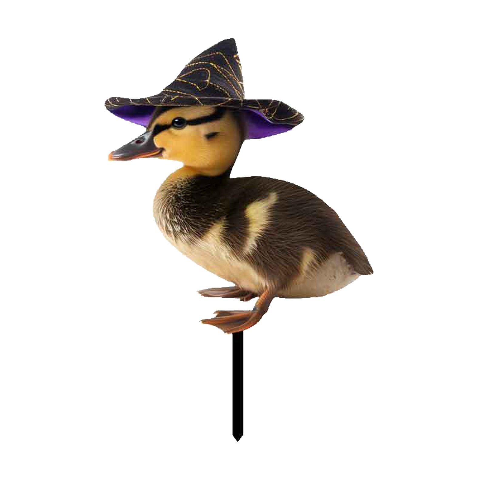 Halloween Garden Decorations Metal Ground Insert And Duckling Outdoor ...