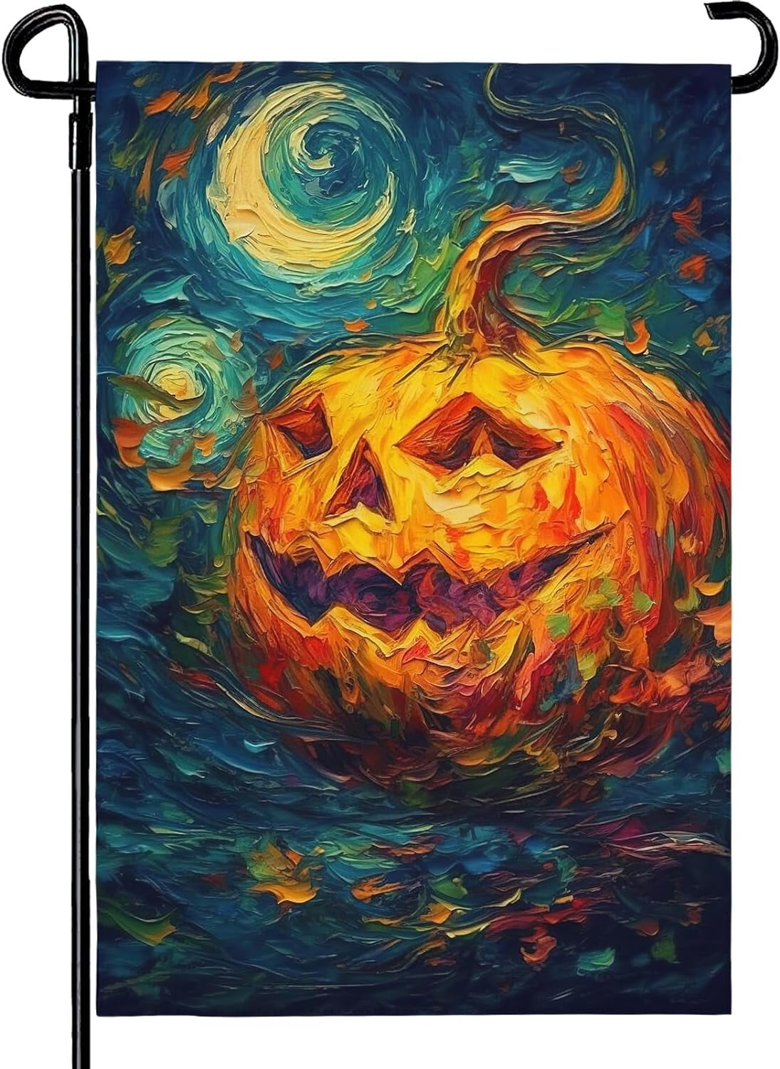 Halloween Garden Flag Pumpkin Garden Flag Funny Garden Flags Arts ...