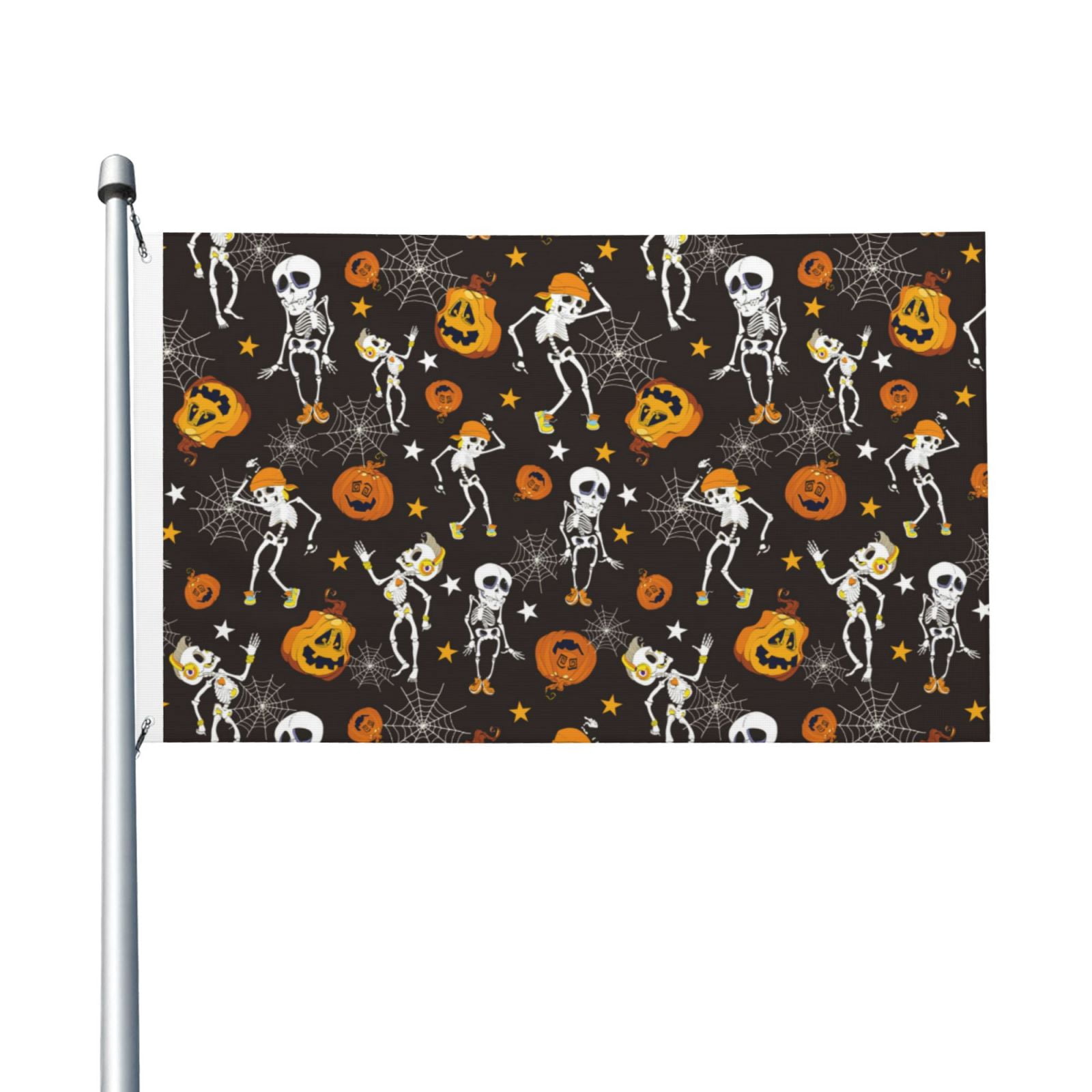 Halloween Garden Flag, pumpkins skull halloween Double Sided House ...