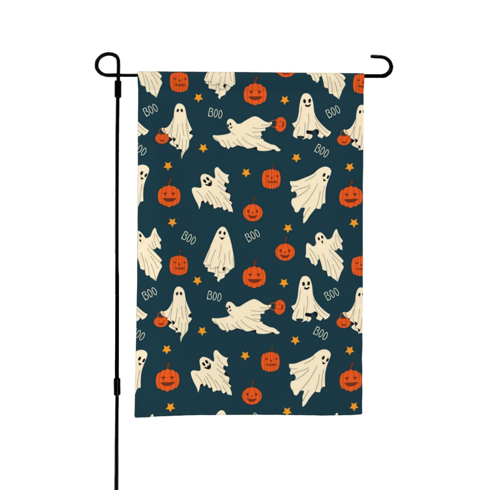 Halloween Garden Flag, spooky halloween pumpkin Garden Flags 12x18 Inch ...