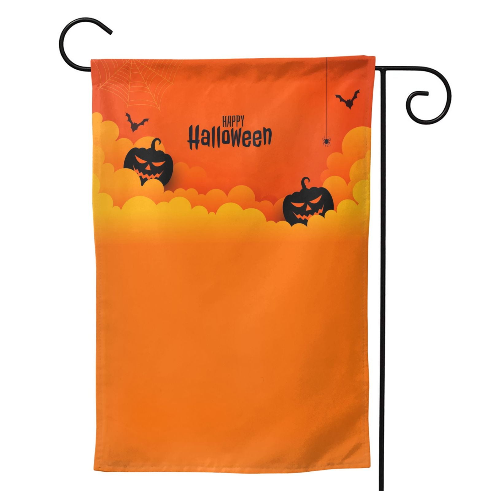 Halloween Garden Flags - Happy Halloween Bat Double Sided 28x40 Inch ...
