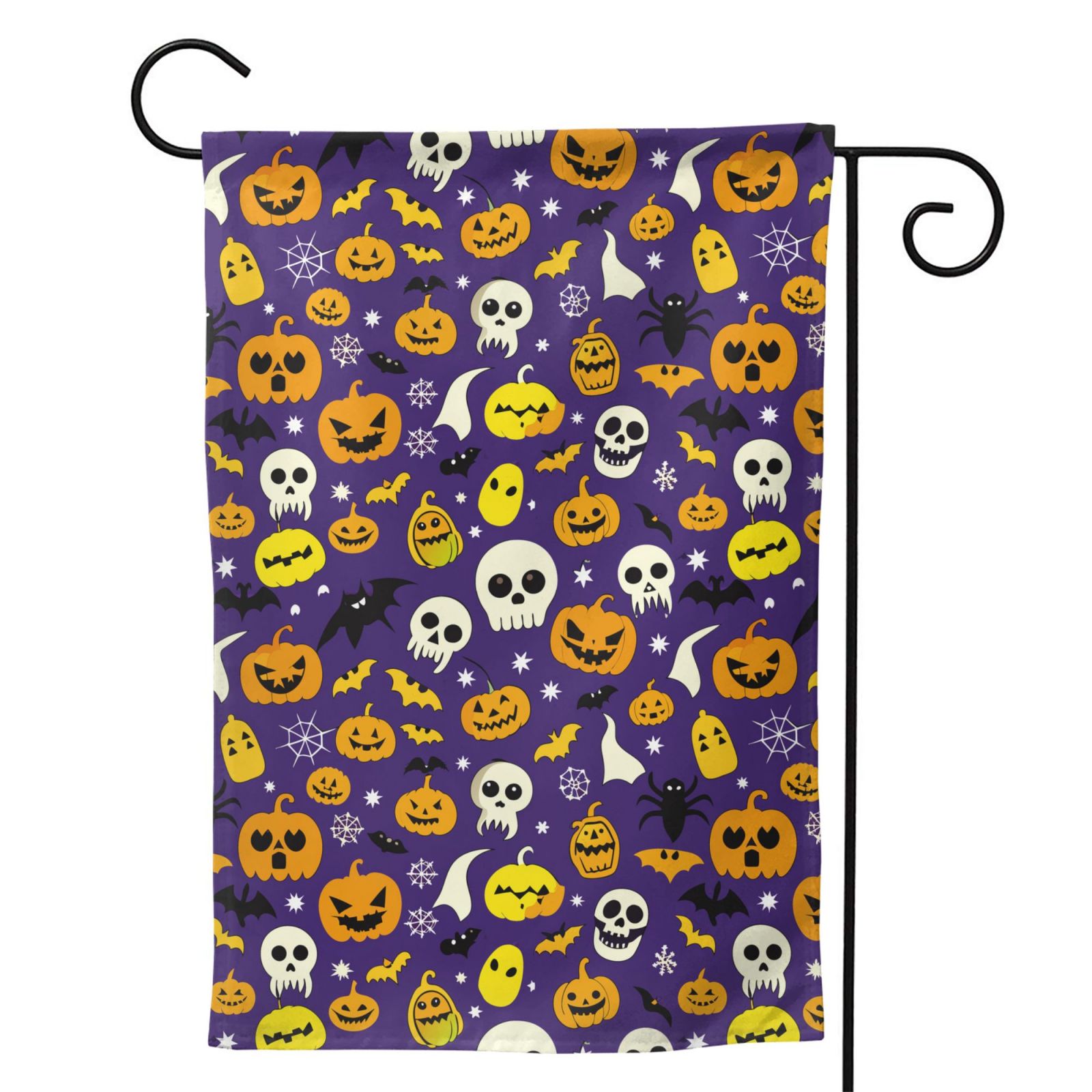 Halloween Garden Flags for Outside 28x40In - ghost pumpkins halloween ...