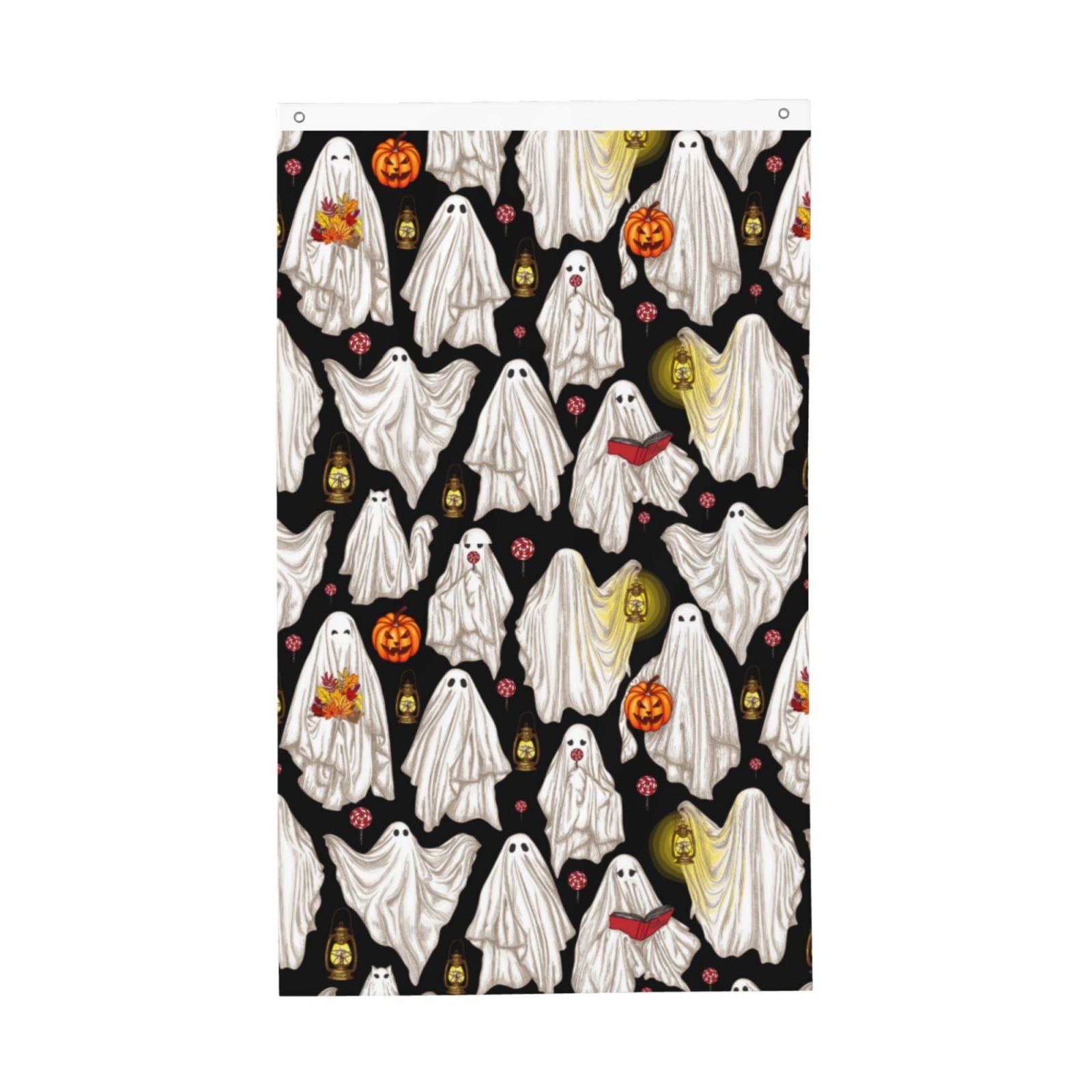 Halloween Garden Flags - funny ghost halloween Double Sided 3x5FT Fall ...