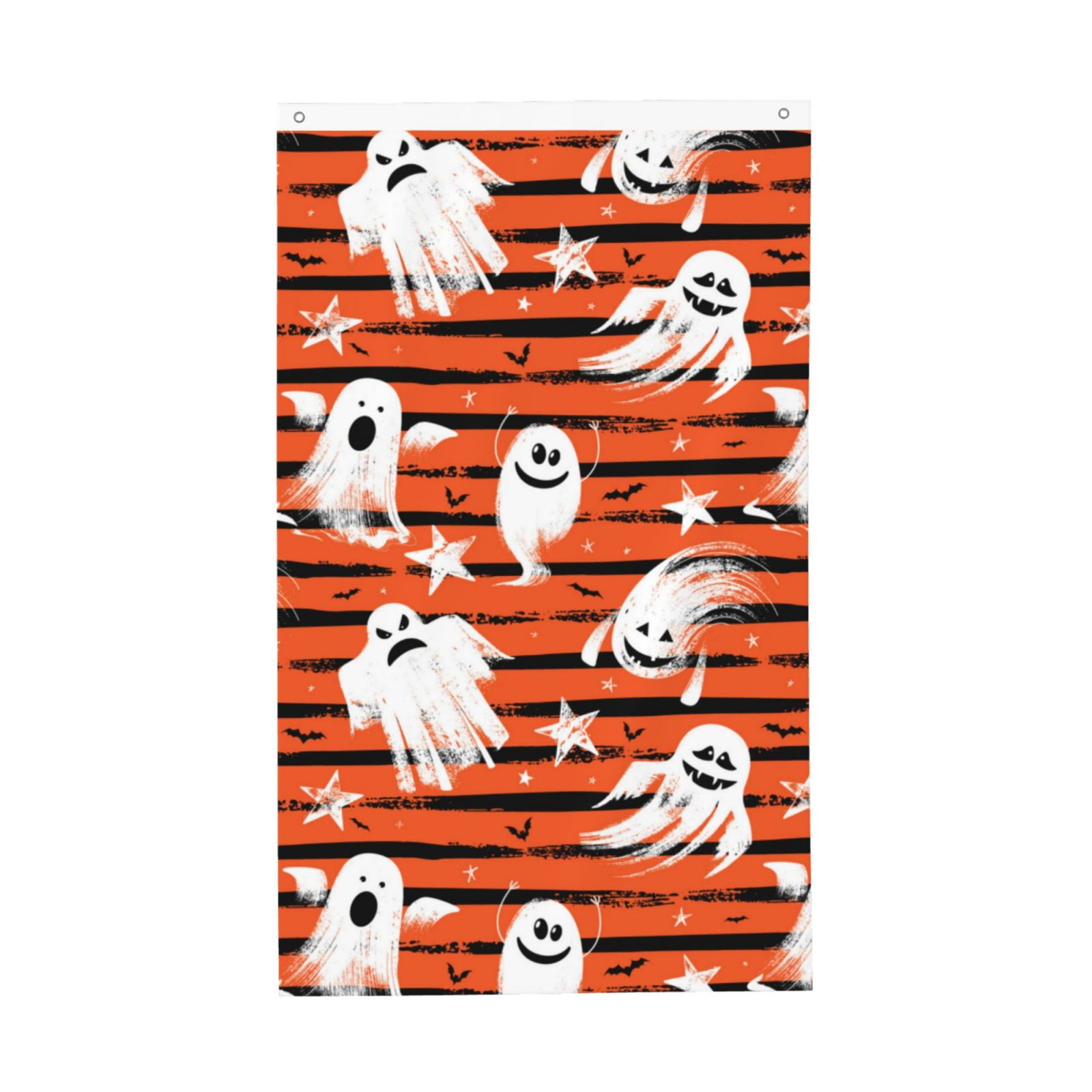 Halloween Garden Flags - funny ghost halloween Patterns Double Sided ...