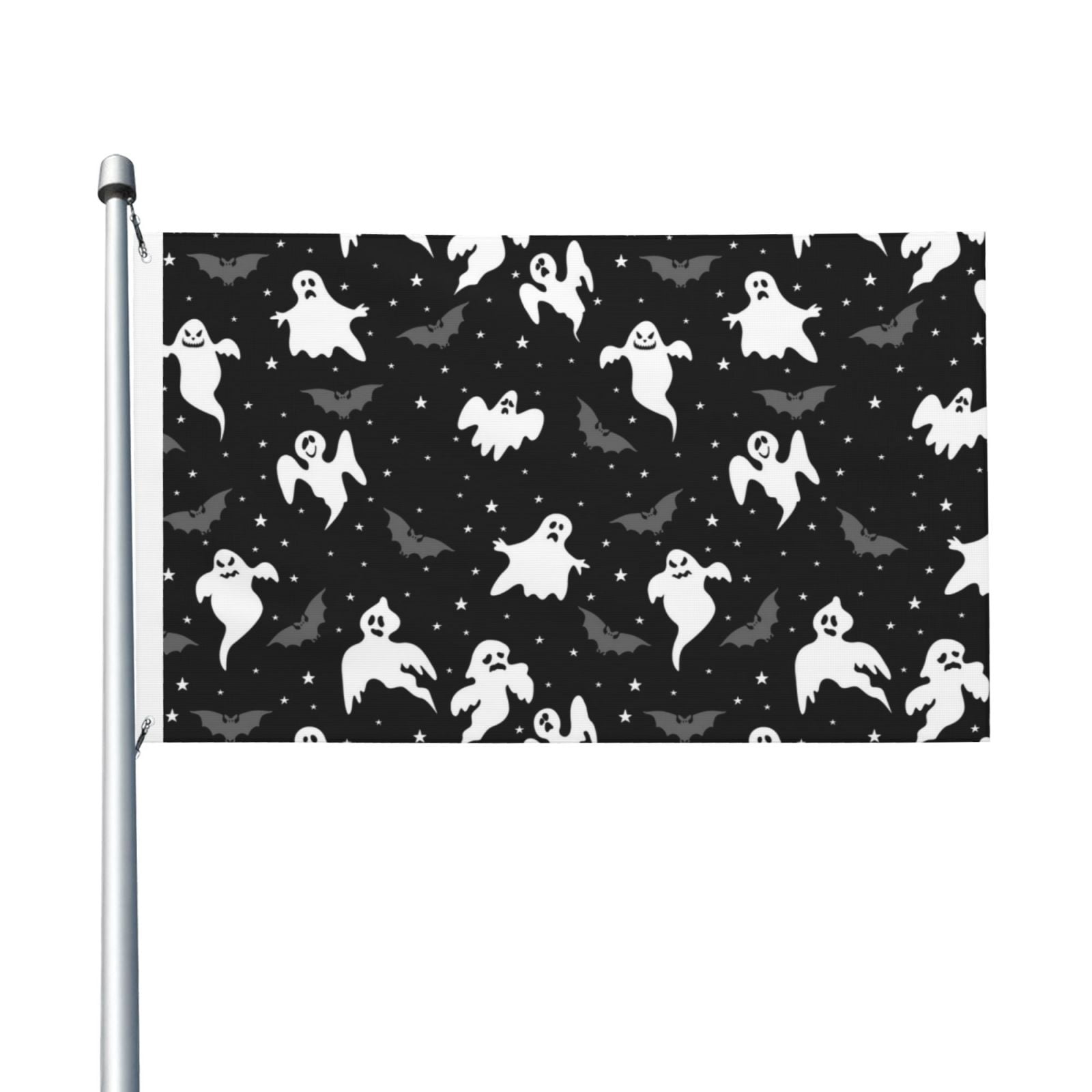 Halloween Garden Flags - ghost halloween bat Double Sided 3x5FT Fall ...