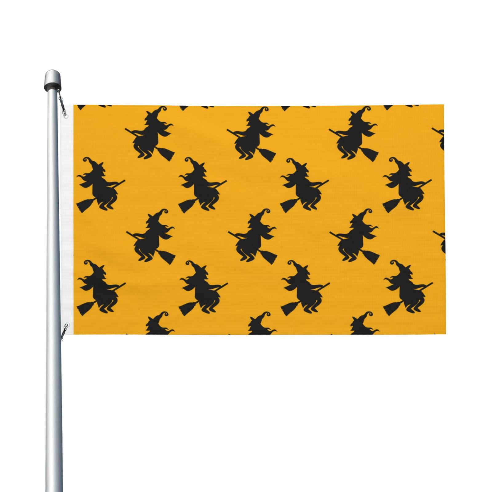 Halloween Garden Flags - halloween witch Patterns Double Sided 3x5FT ...