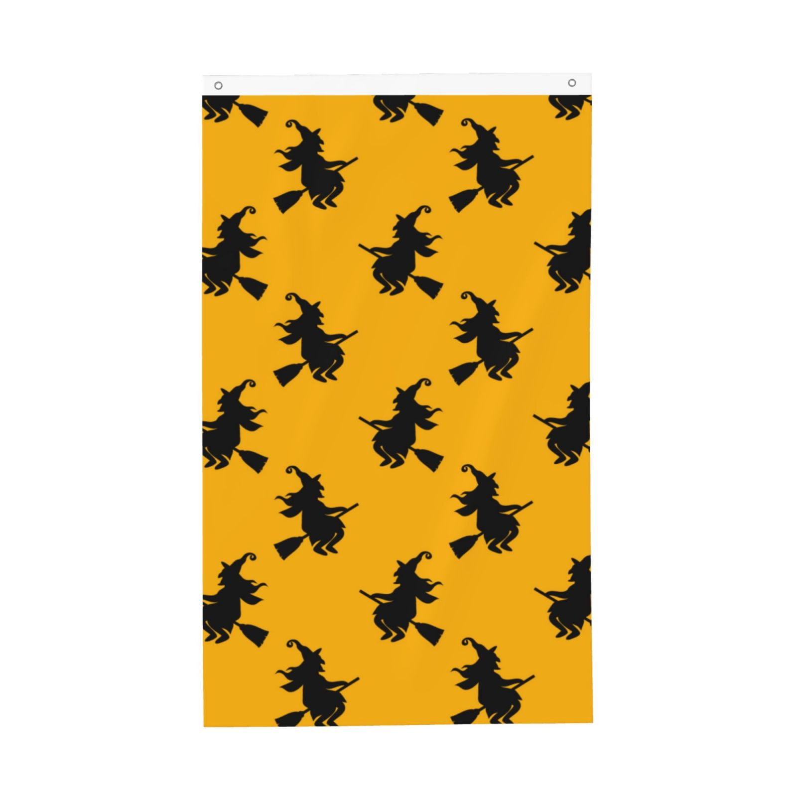 Halloween Garden Flags - halloween witch Patterns Double Sided 3x5FT ...