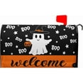 Halloween Ghost Boo Mailbox Cover Magnetic Large Size 25.5 x 21 Inch ...