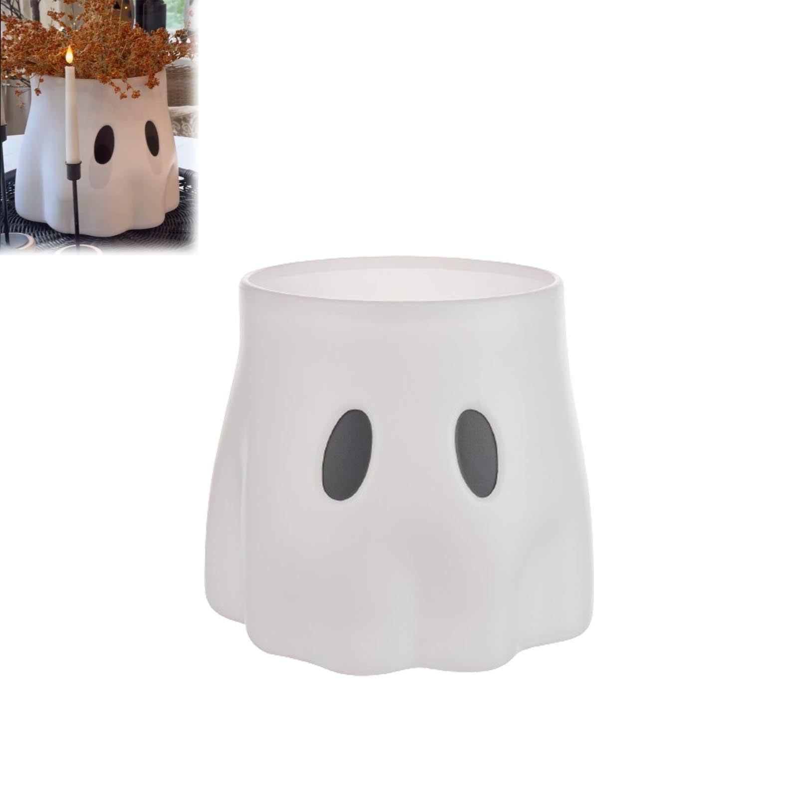 Halloween Ghost Bucket - Cute Spooky Ghost Vase, 2024 New Cutest Ghost ...