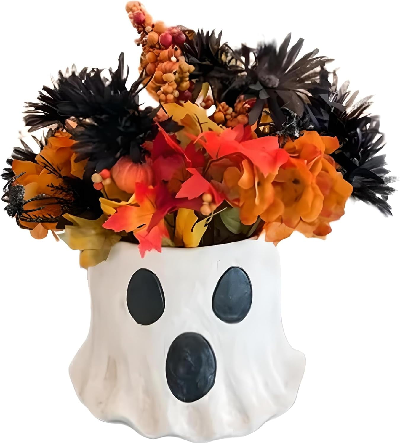 Halloween Ghost Buckets - Cute Spooky Trick or Treat Containers, Ghost ...