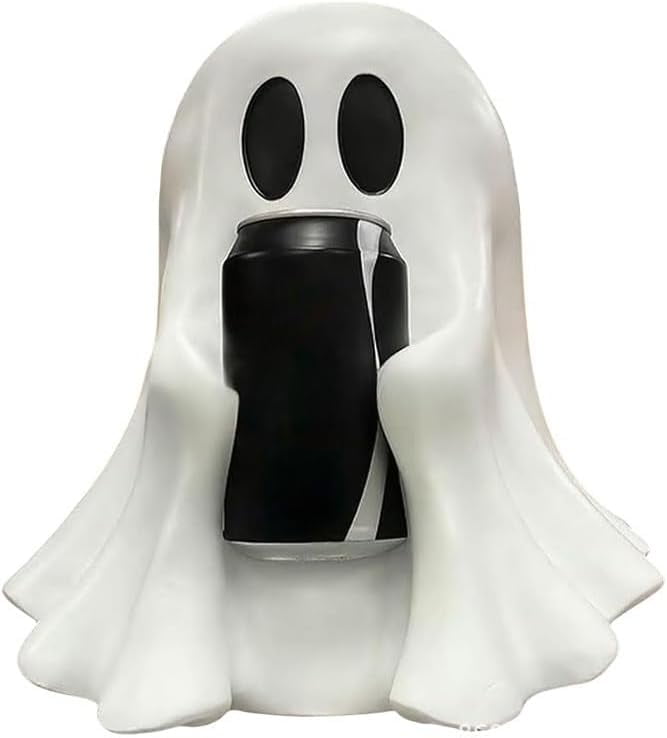 Halloween Ghost Can Holder Coke, Ghost Halloween Decorations, Ghosts ...