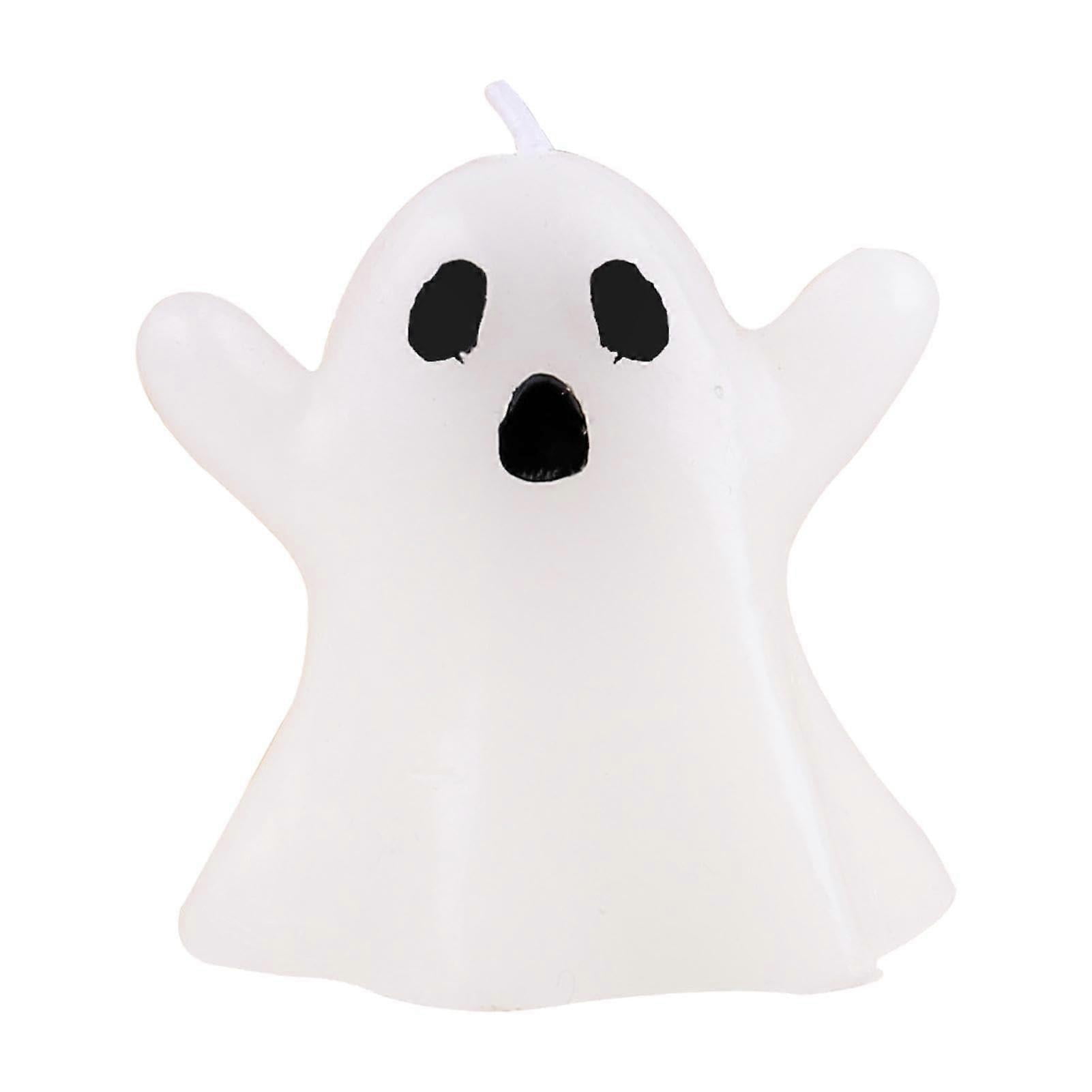 Halloween Ghost Candles Soy Wax, Small Size Cute Ghost Candles ...