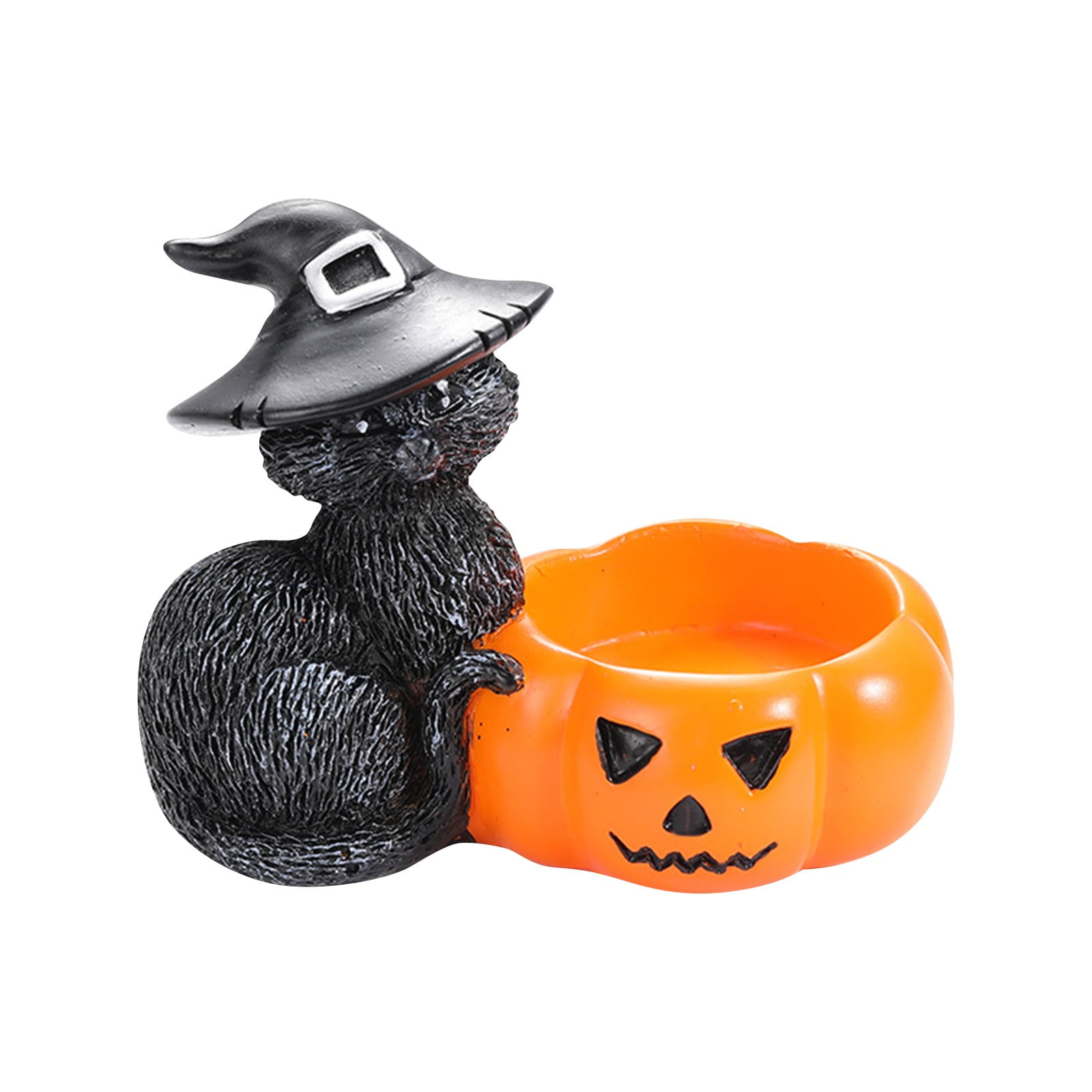 Halloween Ghost Candy Bowl Holder, Cute Resin Ghost Snack Dish for ...