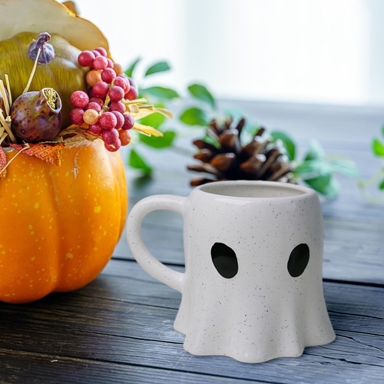 Halloween Ghost Coffee Mug, Cute Cartoon Ghost Ceramic Cup, 2024 New ...