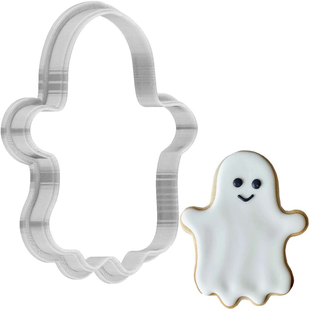 Halloween Ghost Cookie Cutter 4 Inch Made in USA by WONDERTORY ...