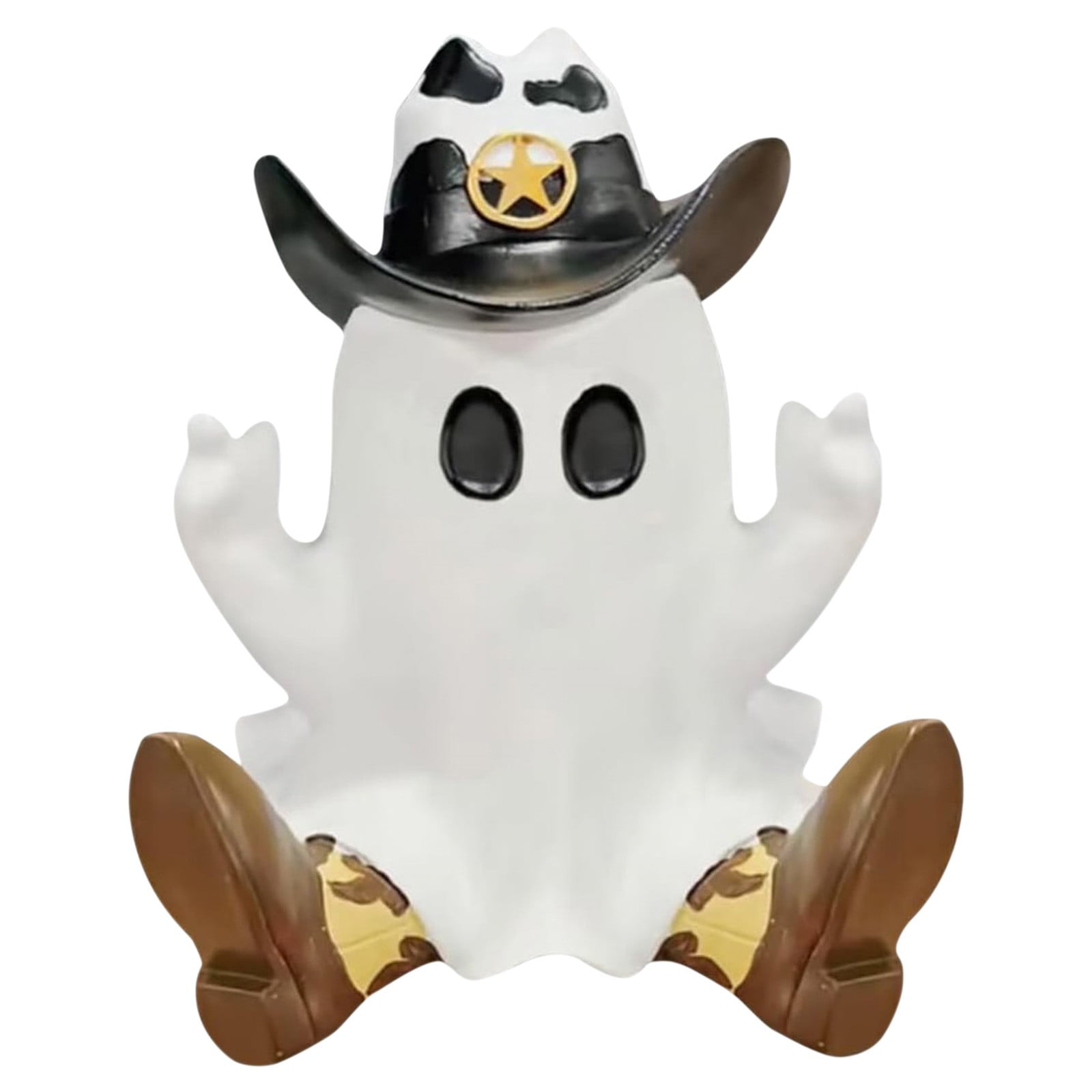 Halloween Ghost Cowboy, Halloween Cowboy Ghost Statue, Resin Crafts ...