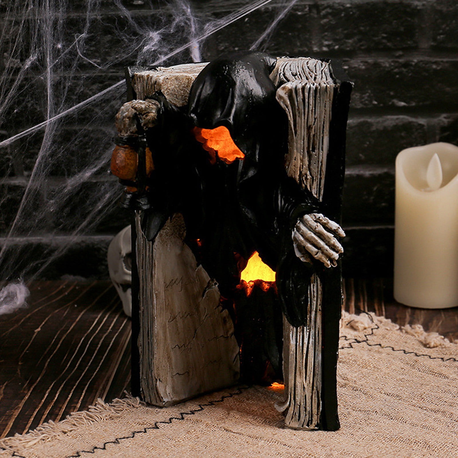 Halloween Ghost Decor, Halloween Figurines Toy, Desktop Statue Toy ...