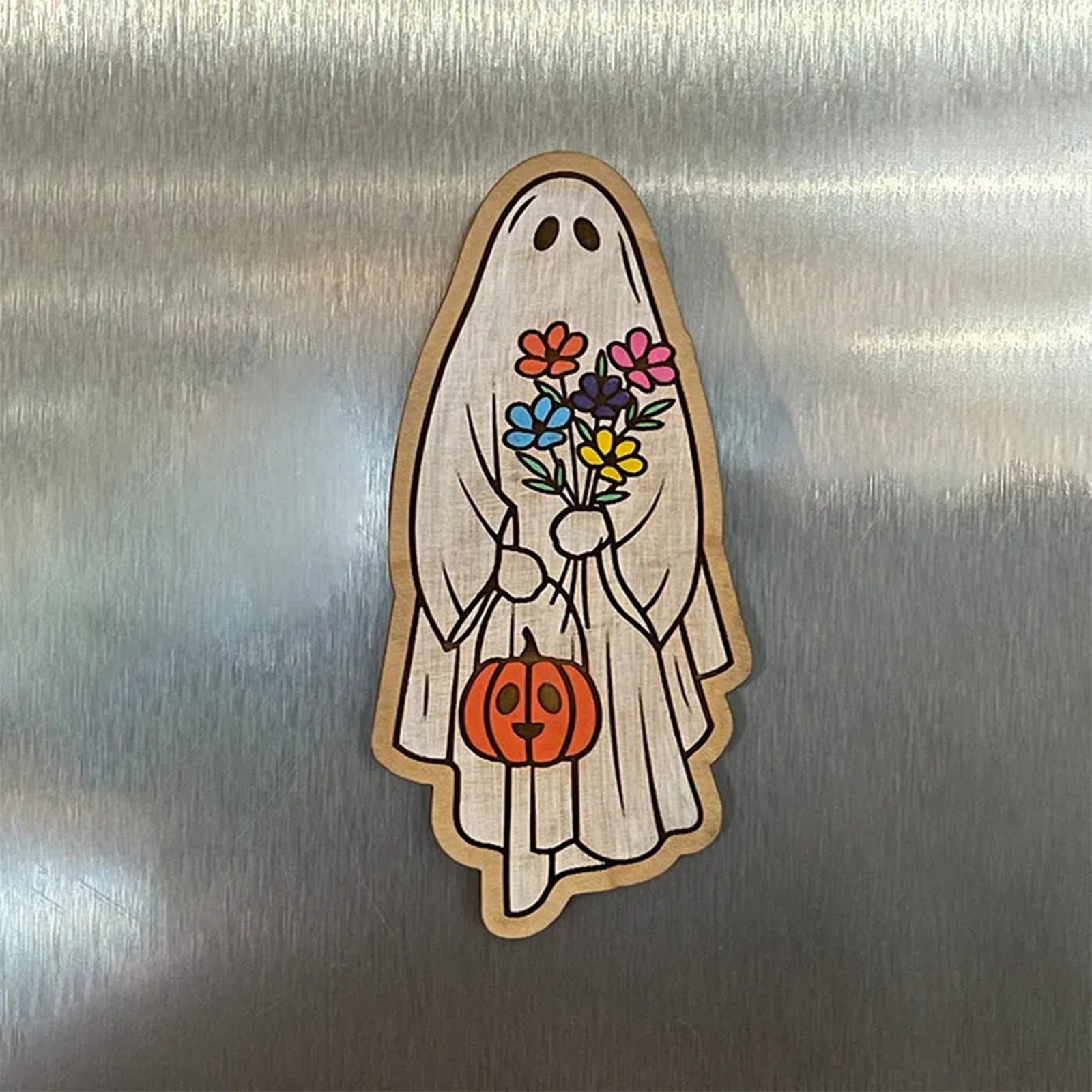 Halloween Ghost Decor,Halloween Fridge Stickers Cute Ghosts with ...