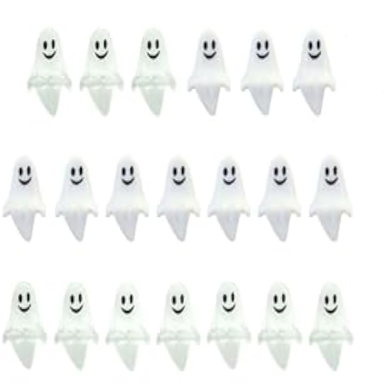 Halloween Ghost Decorations Set of 20 Ghost Figurines, Sitting Ghost ...