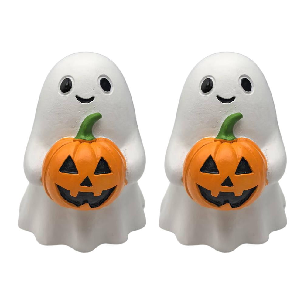 Halloween Ghost Figurine Decor,Halloween Ghost Figurine with Holding ...