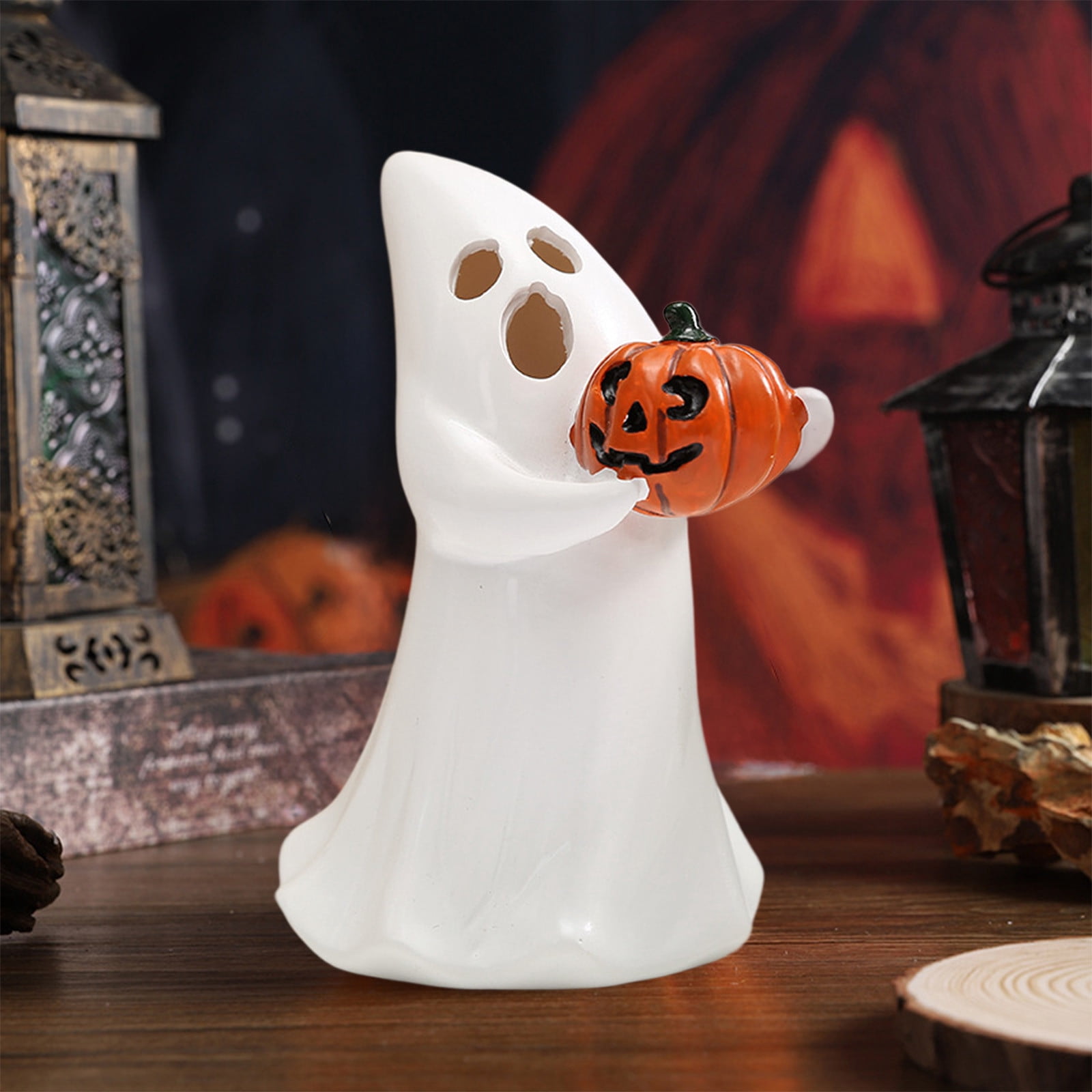 Halloween Ghost Figurine,Halloween Desktop Decoration Halloween ...