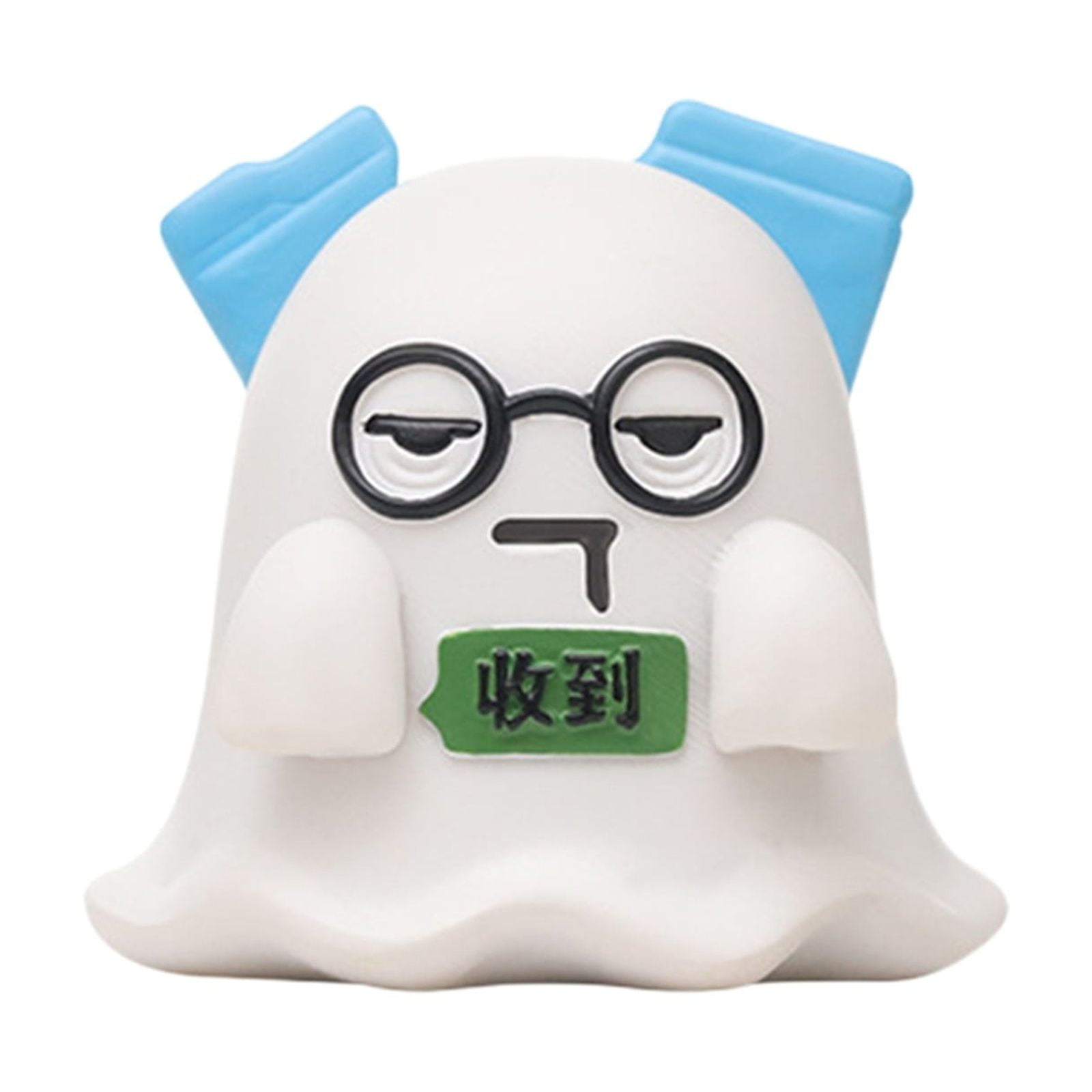 Halloween Ghost Figurines Decor - Cute Mini Resin Ghost Statues with ...