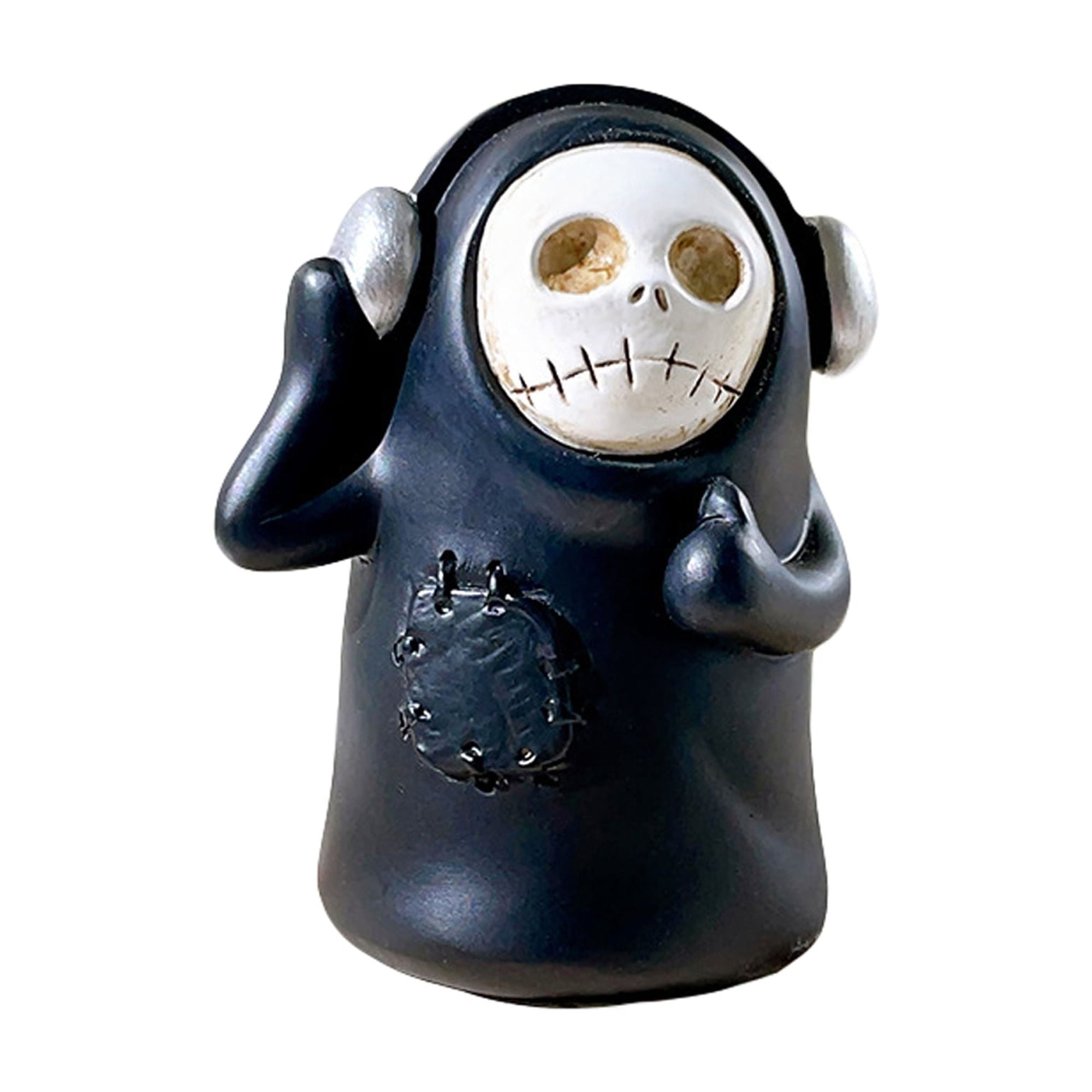 Halloween Ghost Figurines Miniature Wizard Faceless Terror Statue ...