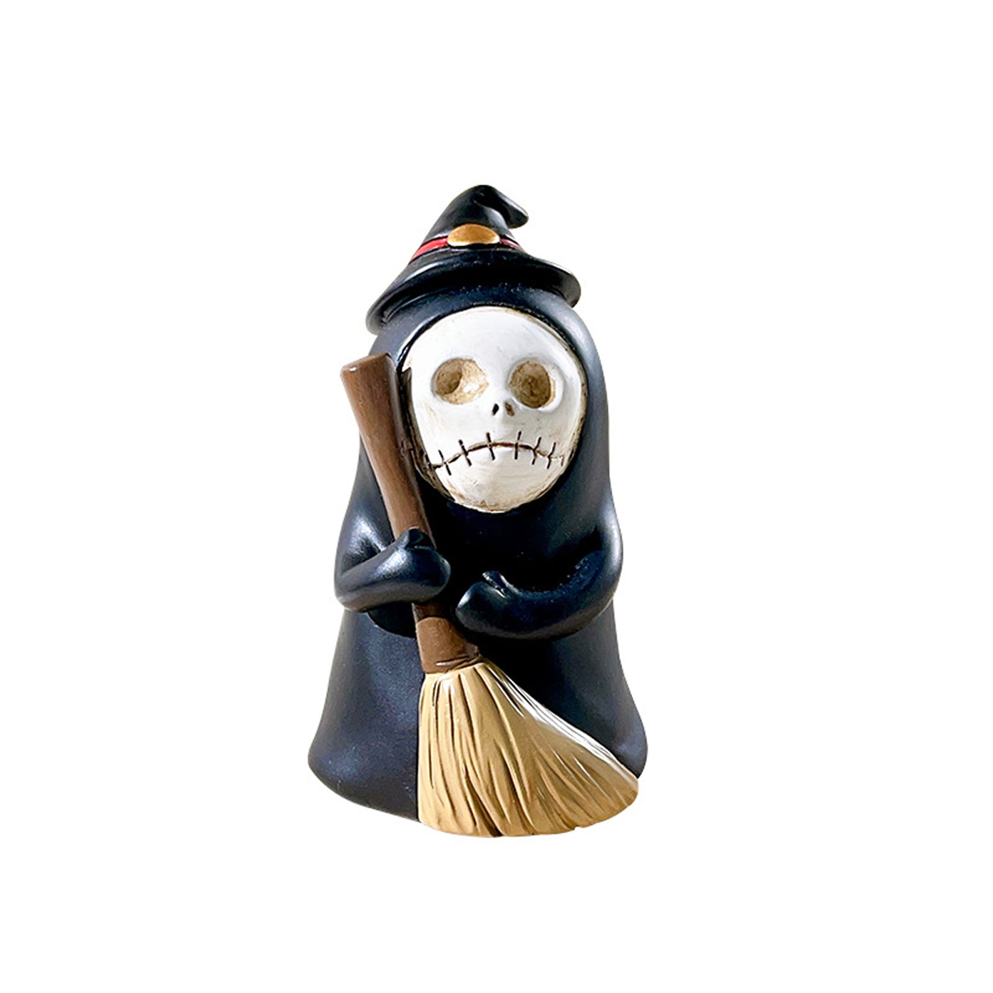 Halloween Ghost Figurines Miniature Wizard Faceless Terror Statue ...