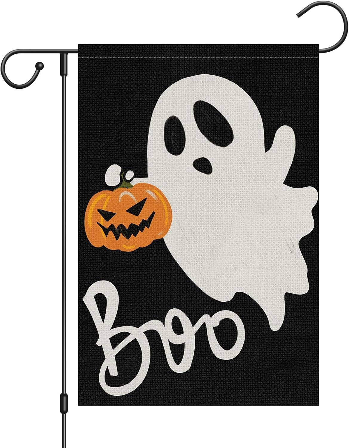 Halloween Ghost Garden Flag Double Sided Outside, Spooky Boo Garden ...