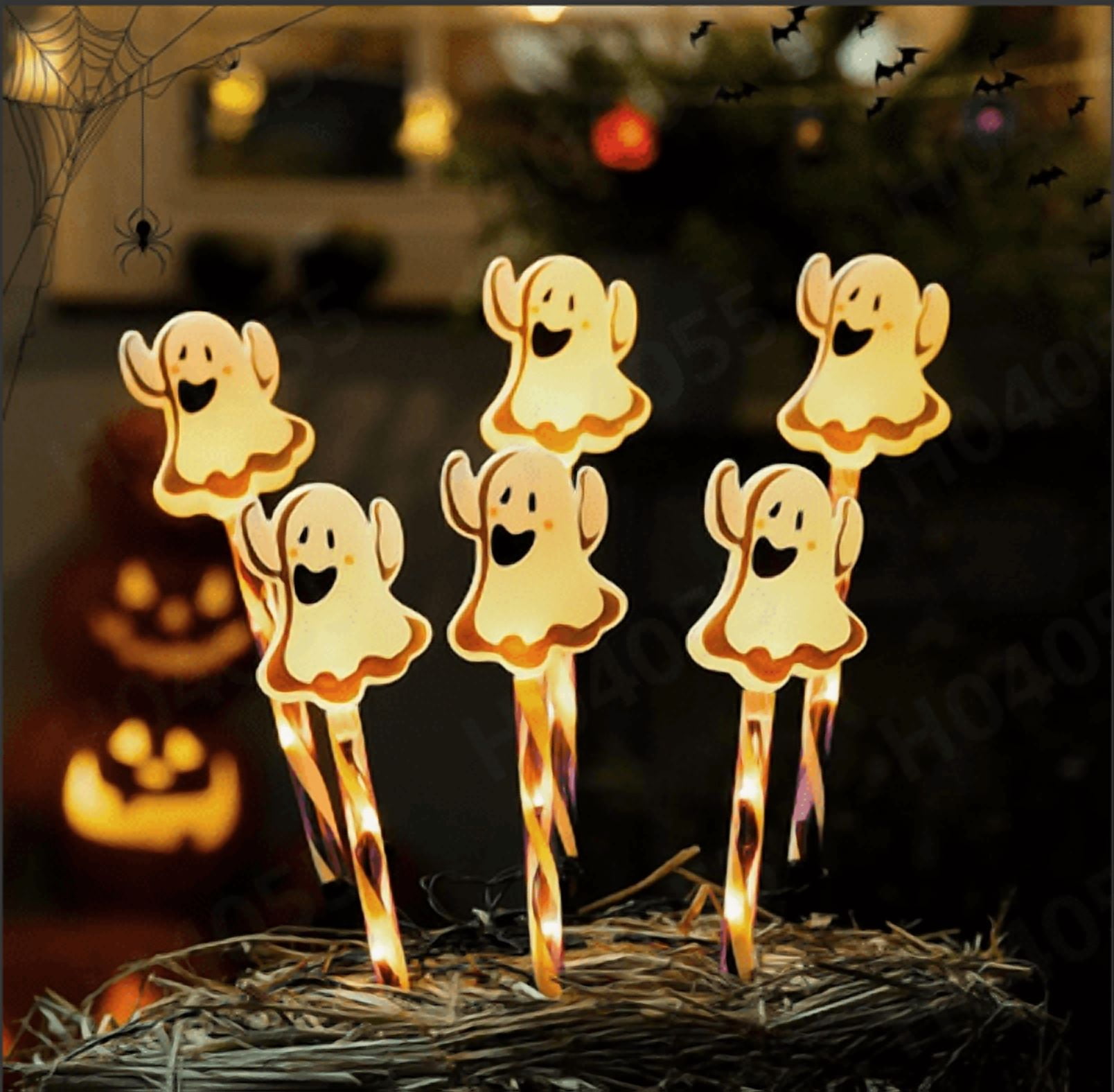 Halloween Ghost Pathway Markers Lights Outdoor, Halloween Decorations ...