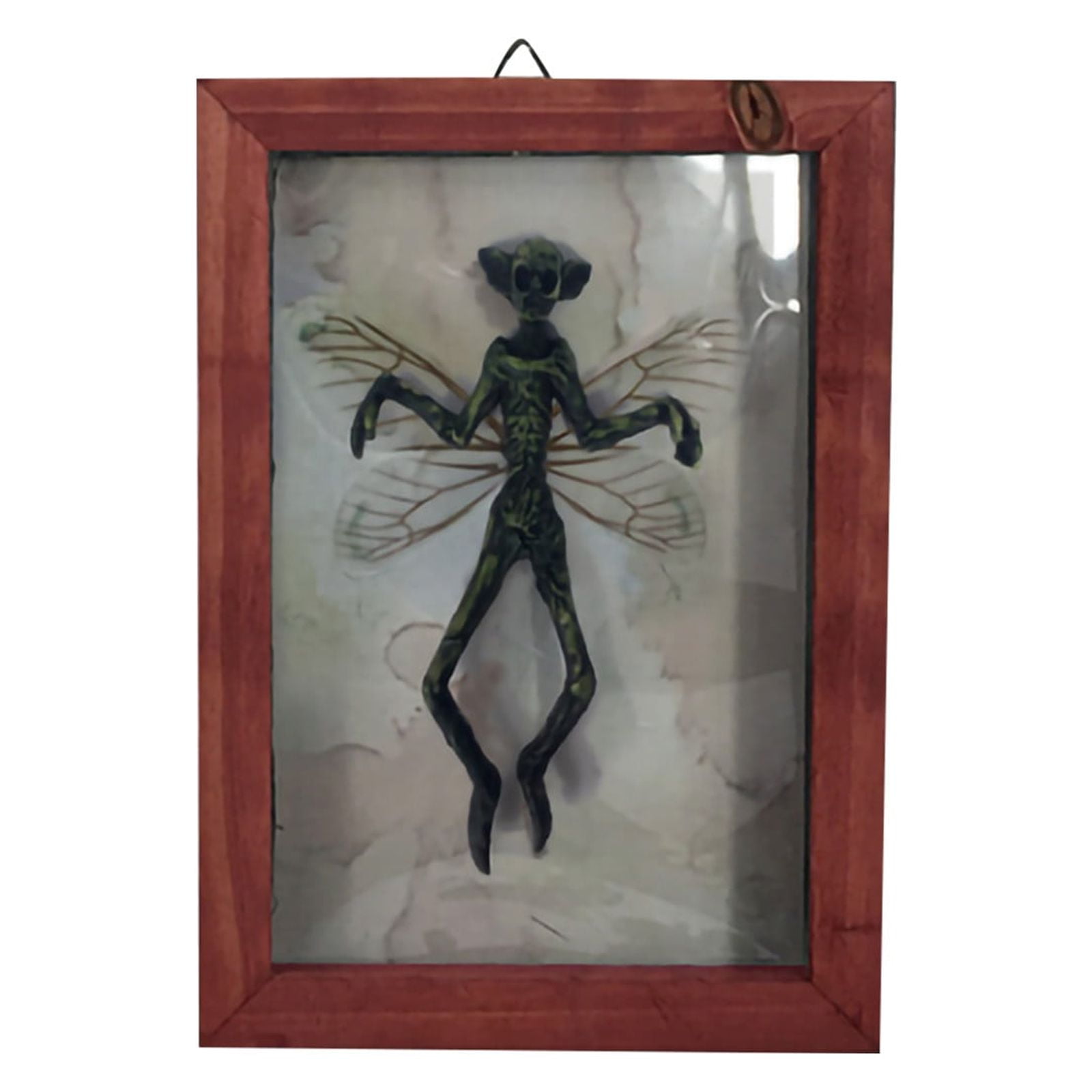 Halloween Ghost Picture Frame 5.5x8 Inch Wood Taxidermy Frame Gothic ...