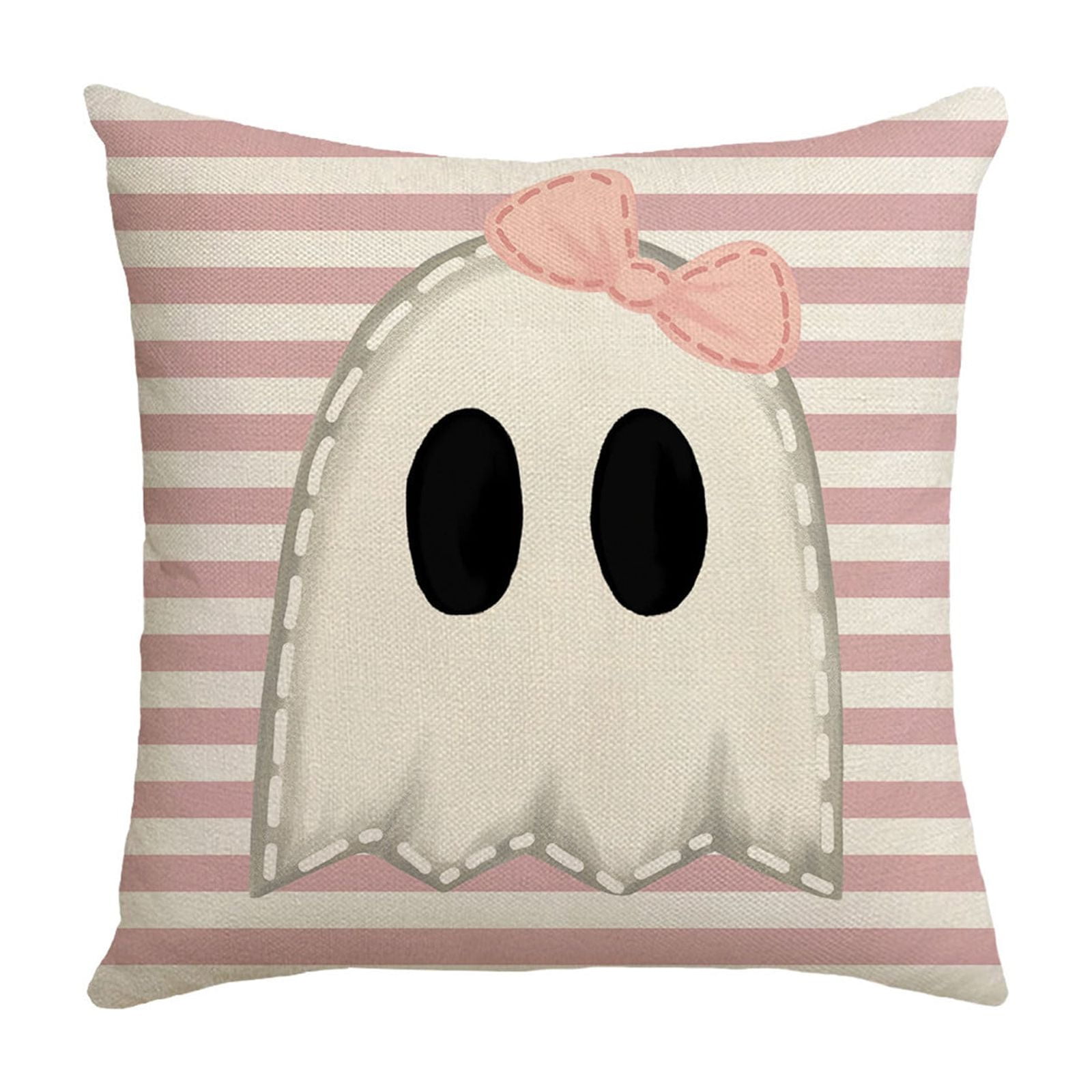 Halloween Ghost Pillow Cover,Ghost Halloween Lumbar Pillow Covers ...