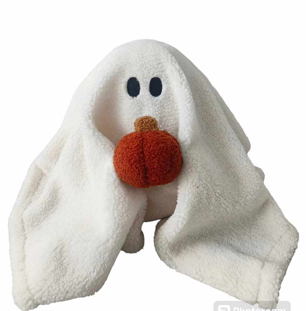 Halloween Ghost Plush Pillow with Pumpkin, Demon Doll, Devil Gus Ghost ...