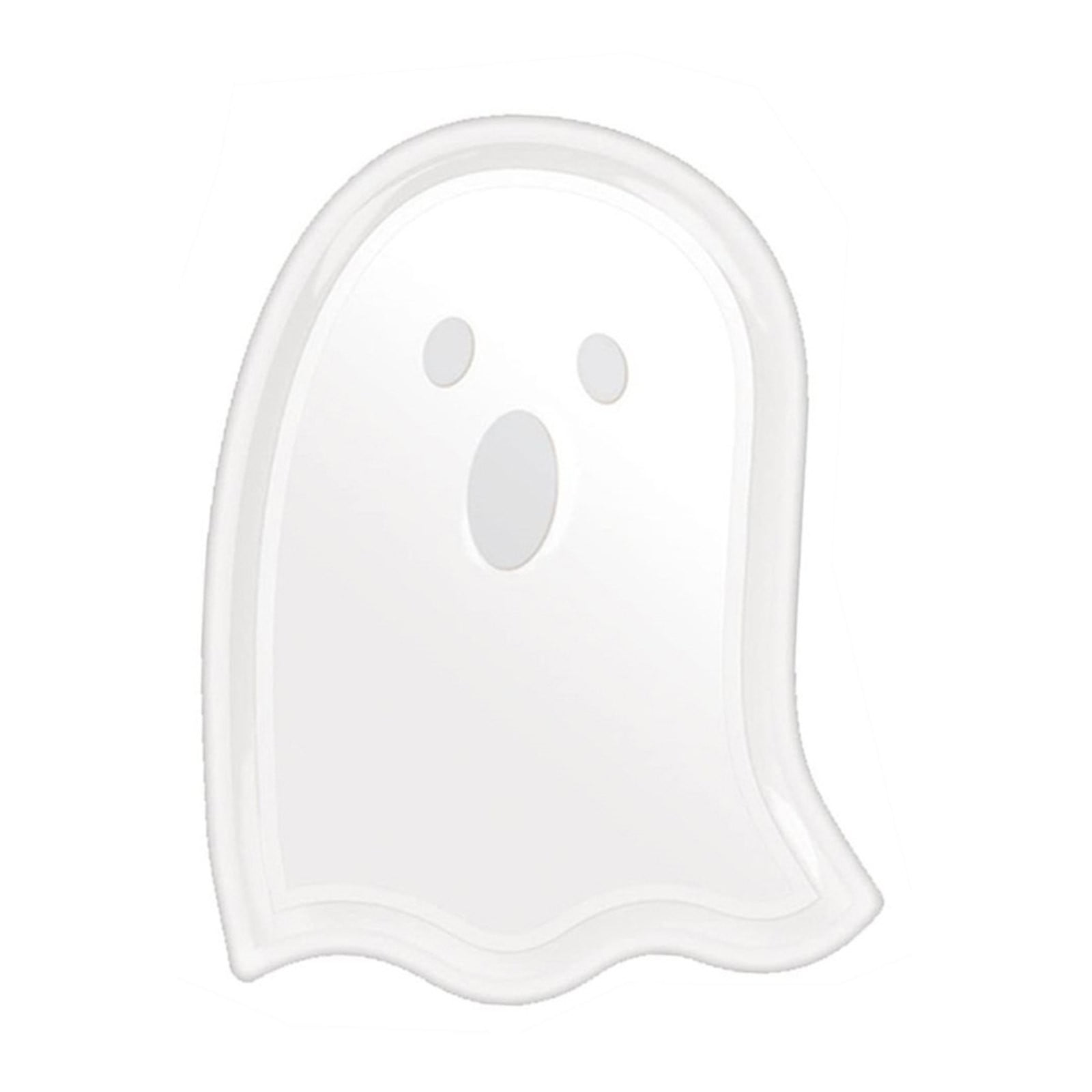Halloween Ghost, Pumpkin Bat Candy Tray Plastic Dessert Serving Plate ...