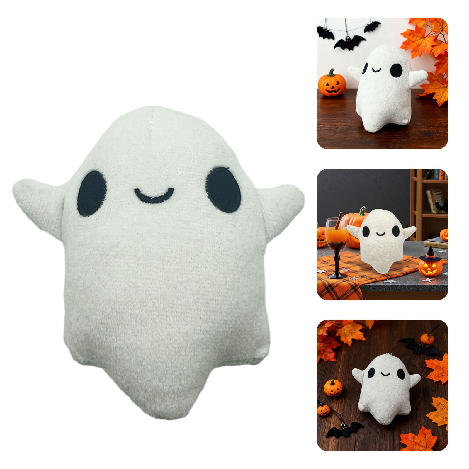 Halloween_Ghost Toy, Mini Cute Ghost Stuffed Dolls Soft Plush Toys for ...