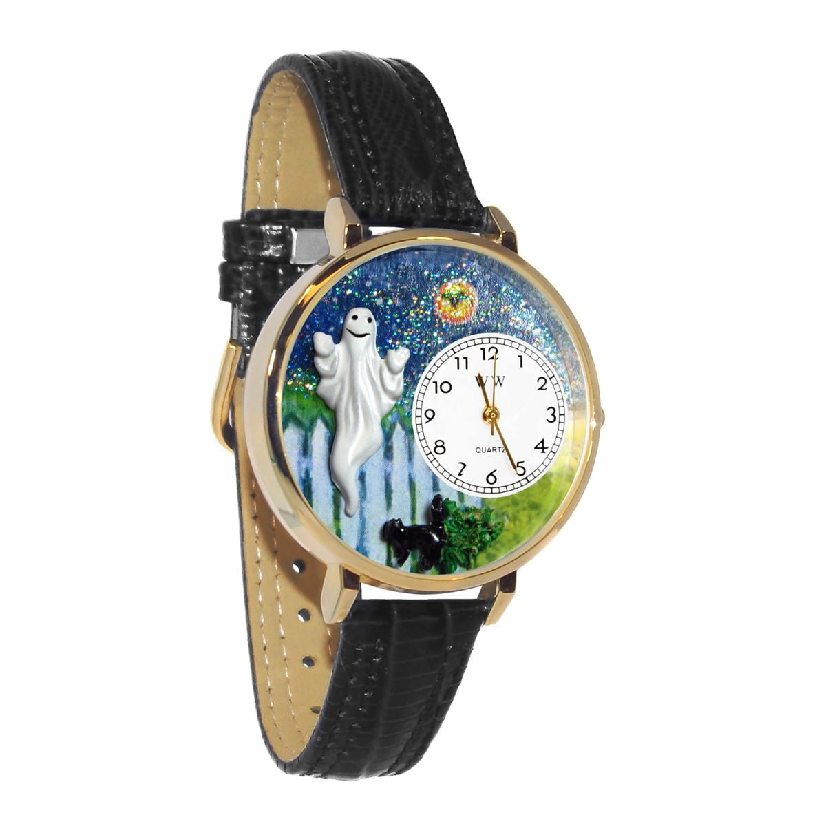 Halloween Ghost Watch in Gold (Large) - Walmart.com