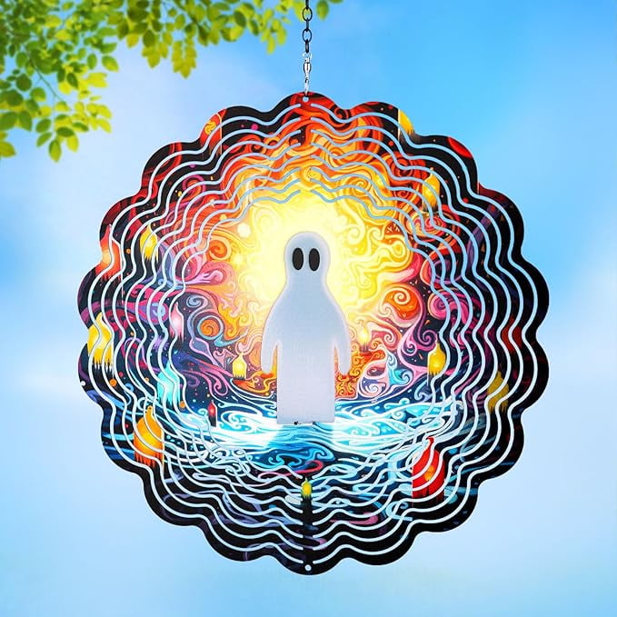 Halloween Ghost Wind Spinners - Halloween Decorations Gifts for Men ...