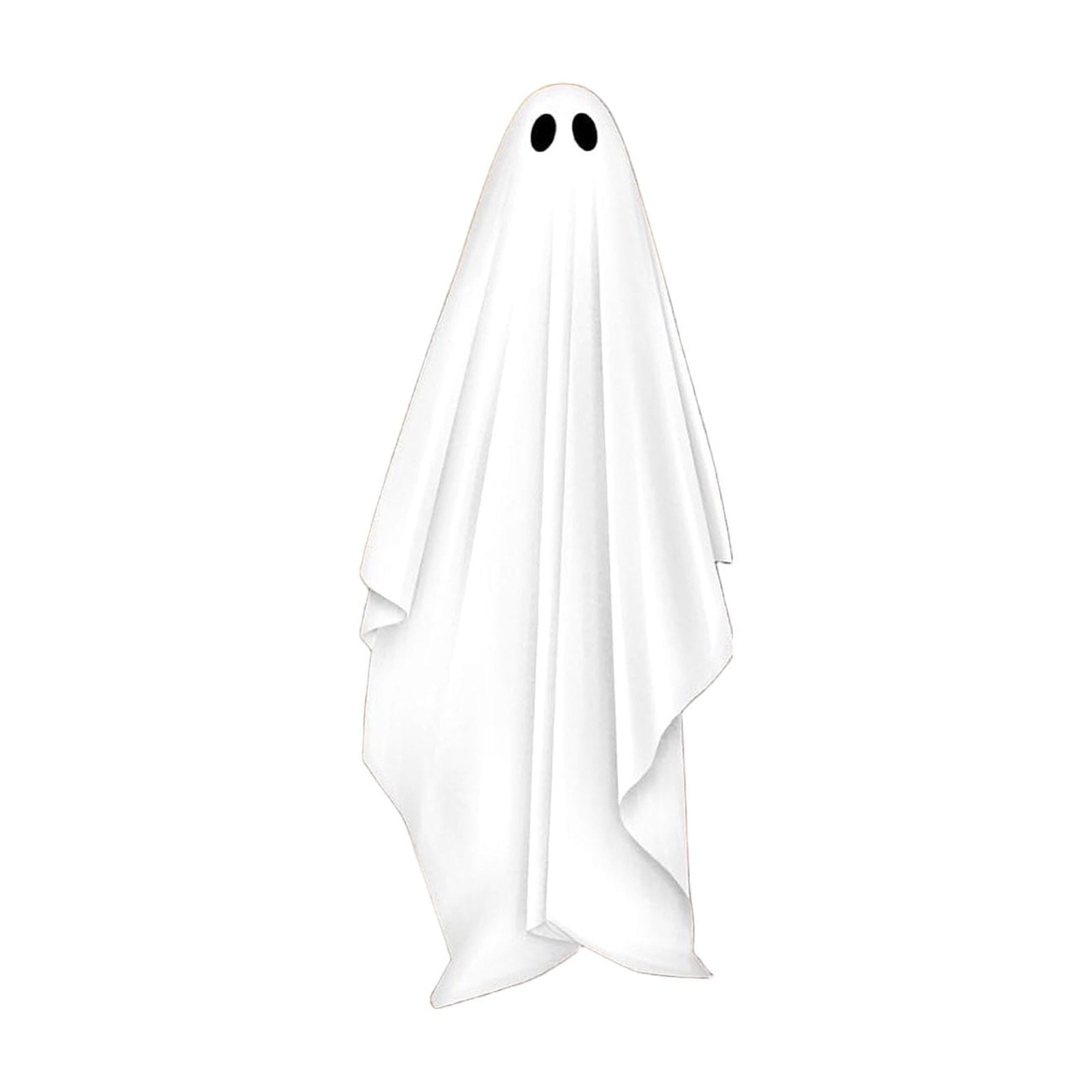 Halloween Ghost Window Clings - Large White Ghost Silhouette for Mirror ...