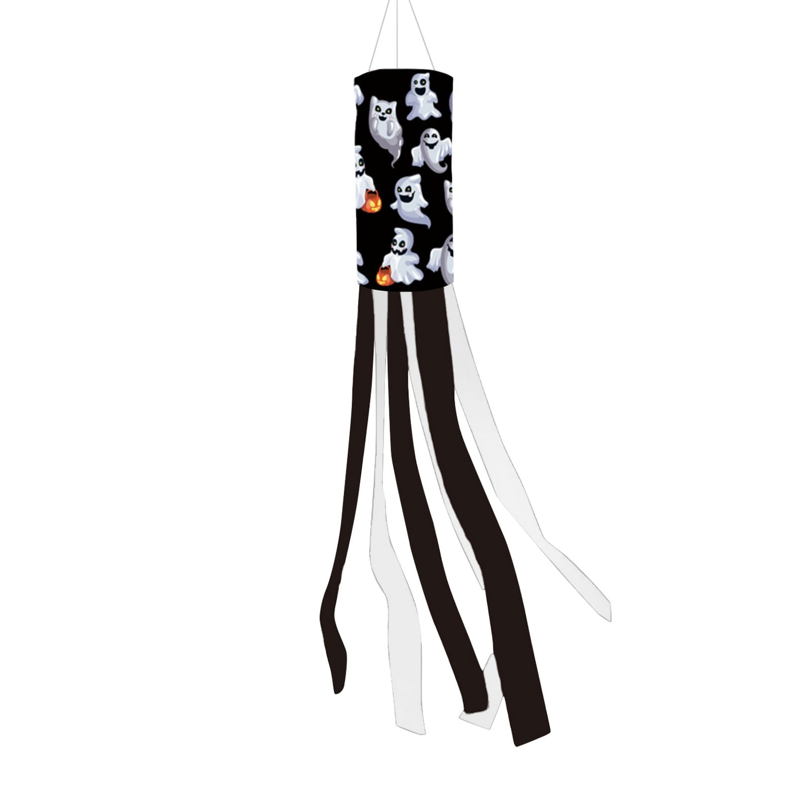 Halloween Ghost Windsock Halloween Flag, Large Outdoor Hanging ...