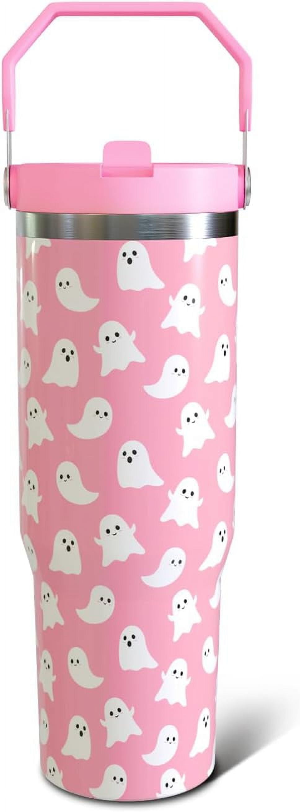 Halloween Ghosts 30oz Tumbler Gifts for Women Girls, Cute Spooky ...