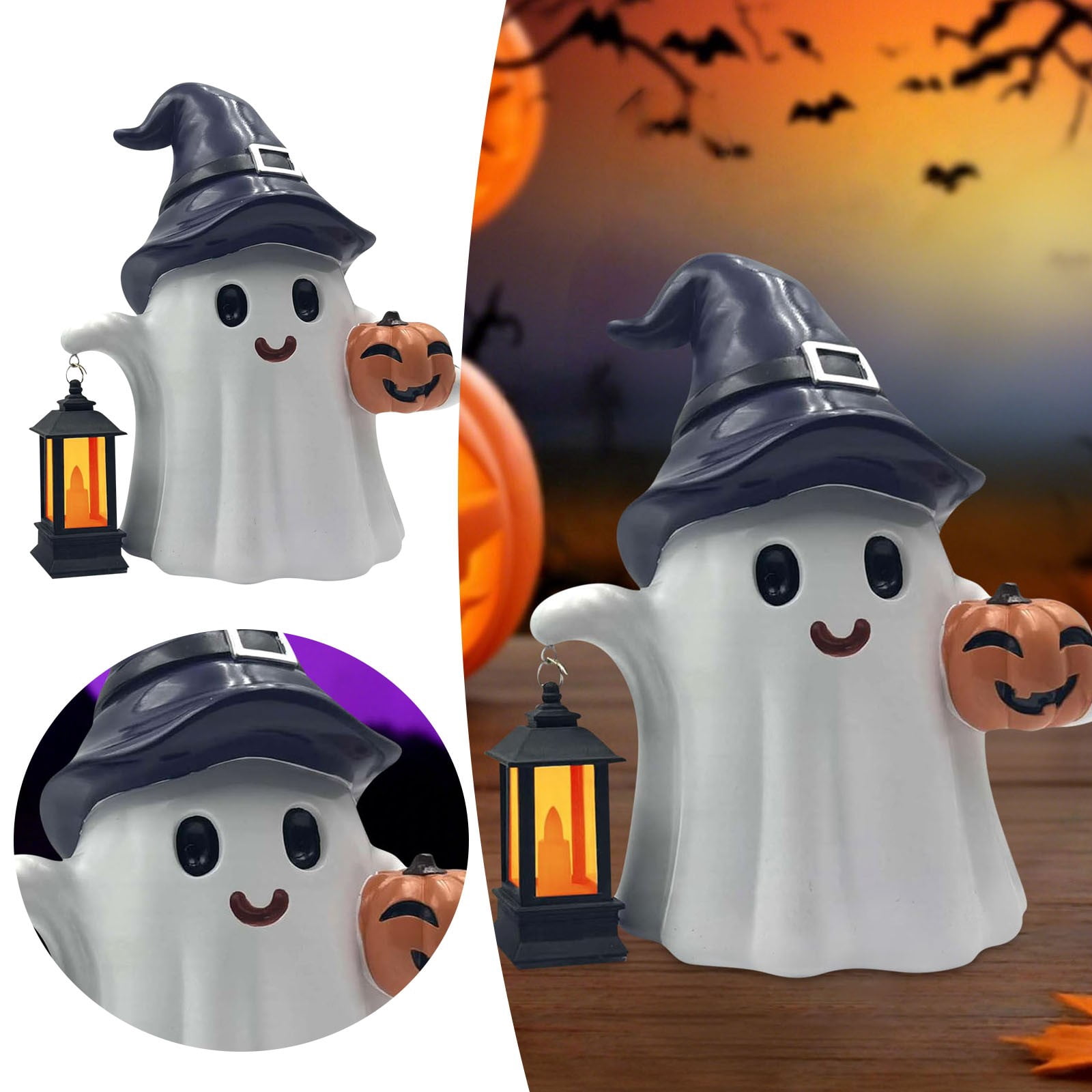 Halloween Ghosts Decoration Lantern | Indoor Outdoor Halloween Decor ...