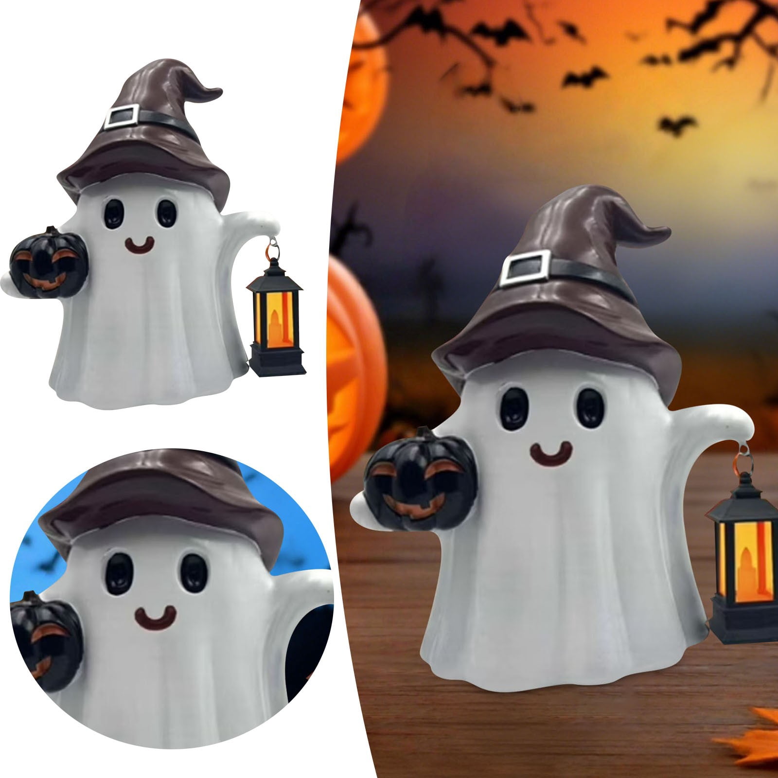 Halloween Ghosts Decoration Solar Lantern | Indoor Outdoor Halloween ...