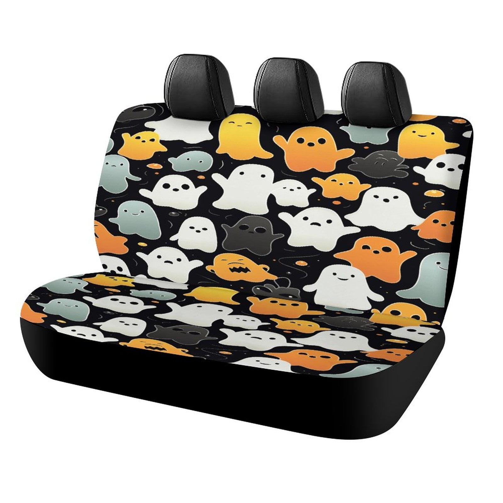 Halloween Ghosts Horror Pumpkin Rear Seat Covers, Car Backseat ...