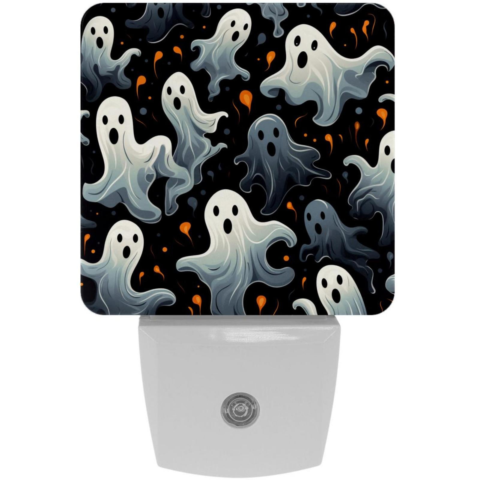 Halloween Ghosts LED Square Night Lights - Elegant and Energy Efficient ...