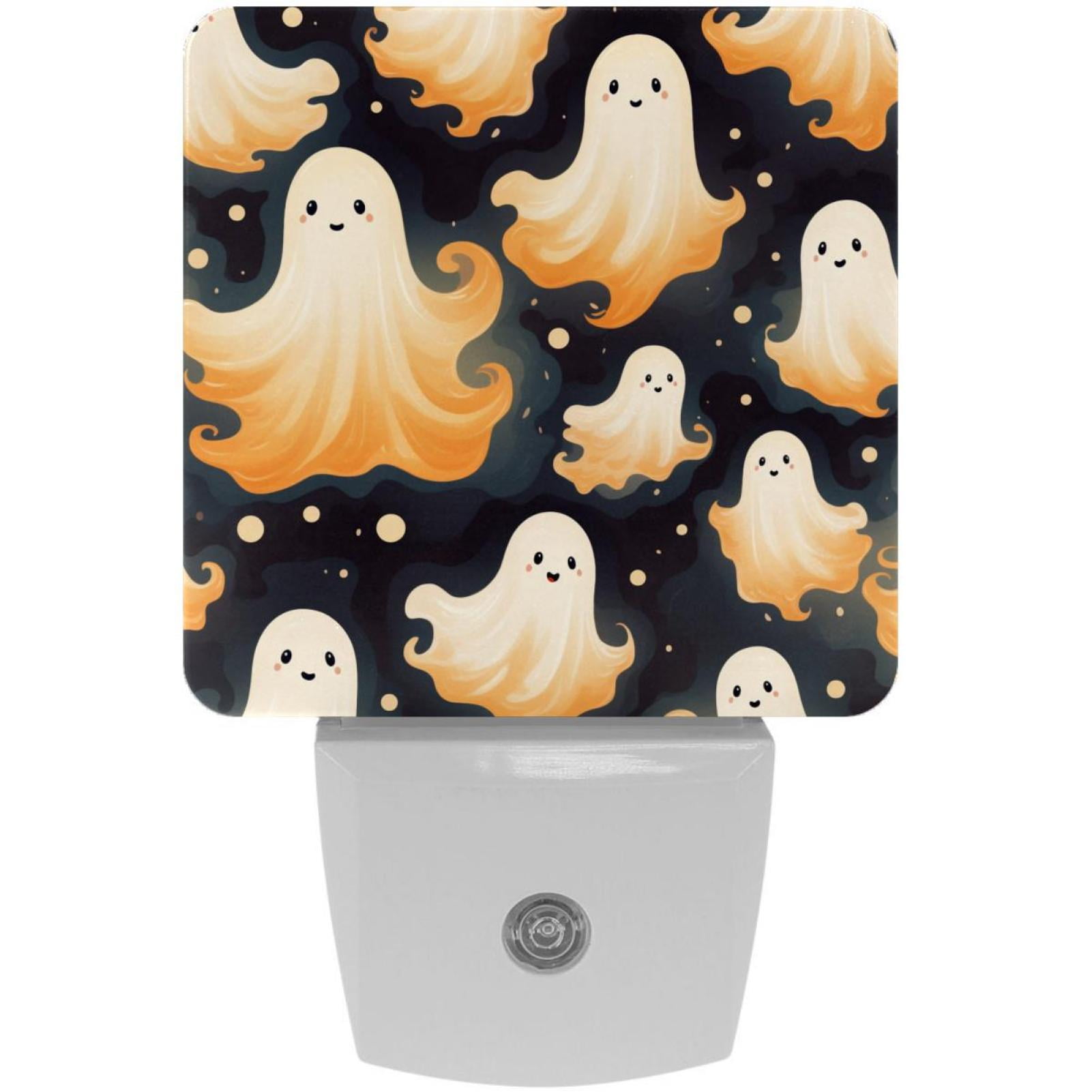 Halloween Ghosts LED Square Night Lights - Energy Efficient & Elegant ...