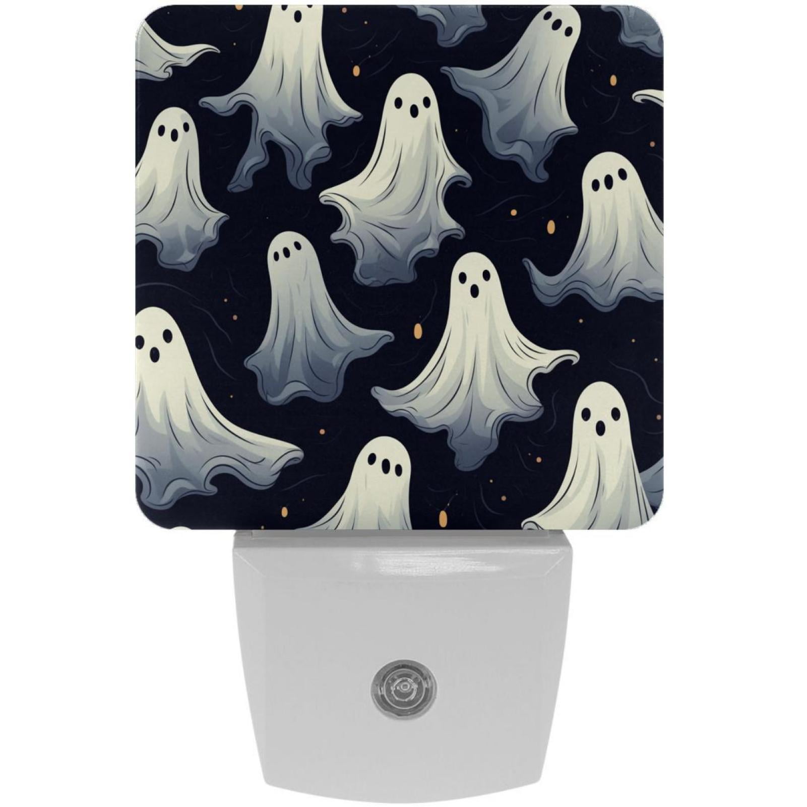 Halloween Ghosts LED Square Night Lights - Energy Efficient and Stylish ...