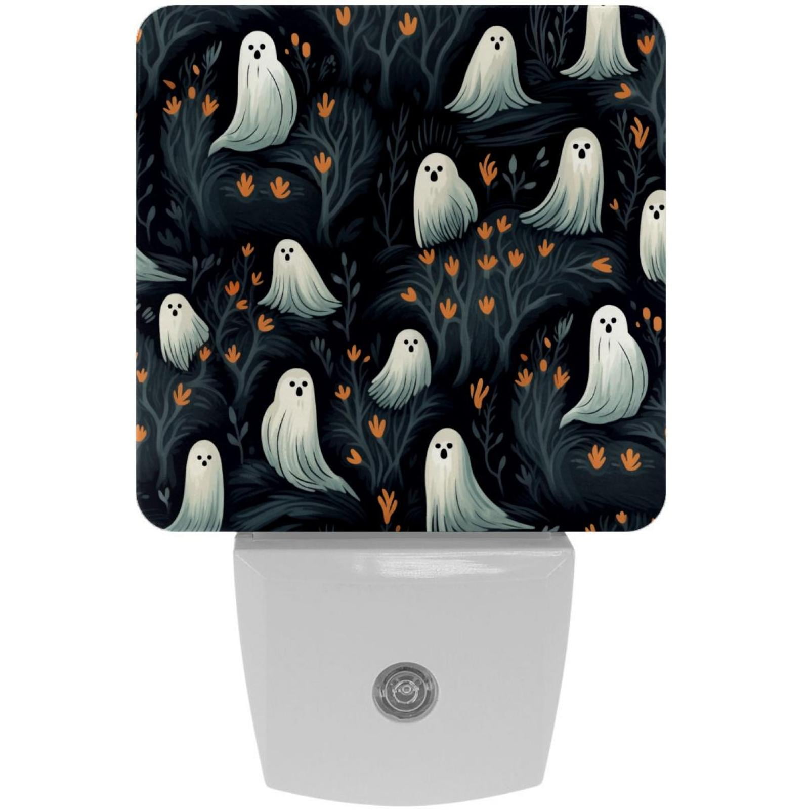 Halloween Ghosts LED Square Night Lights: Energy-Efficient and Stylish ...